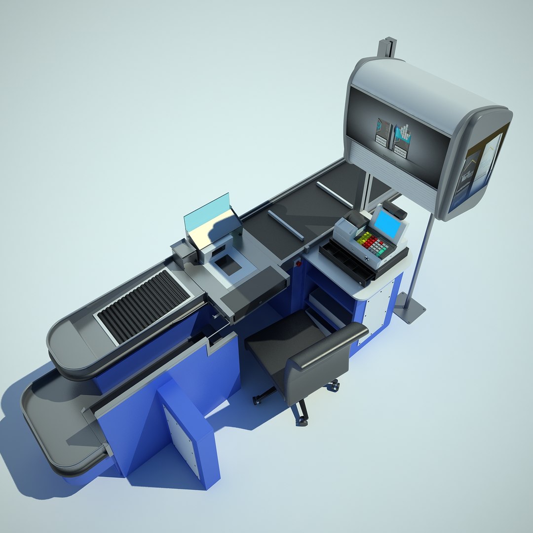 3d Counter Cash Shop