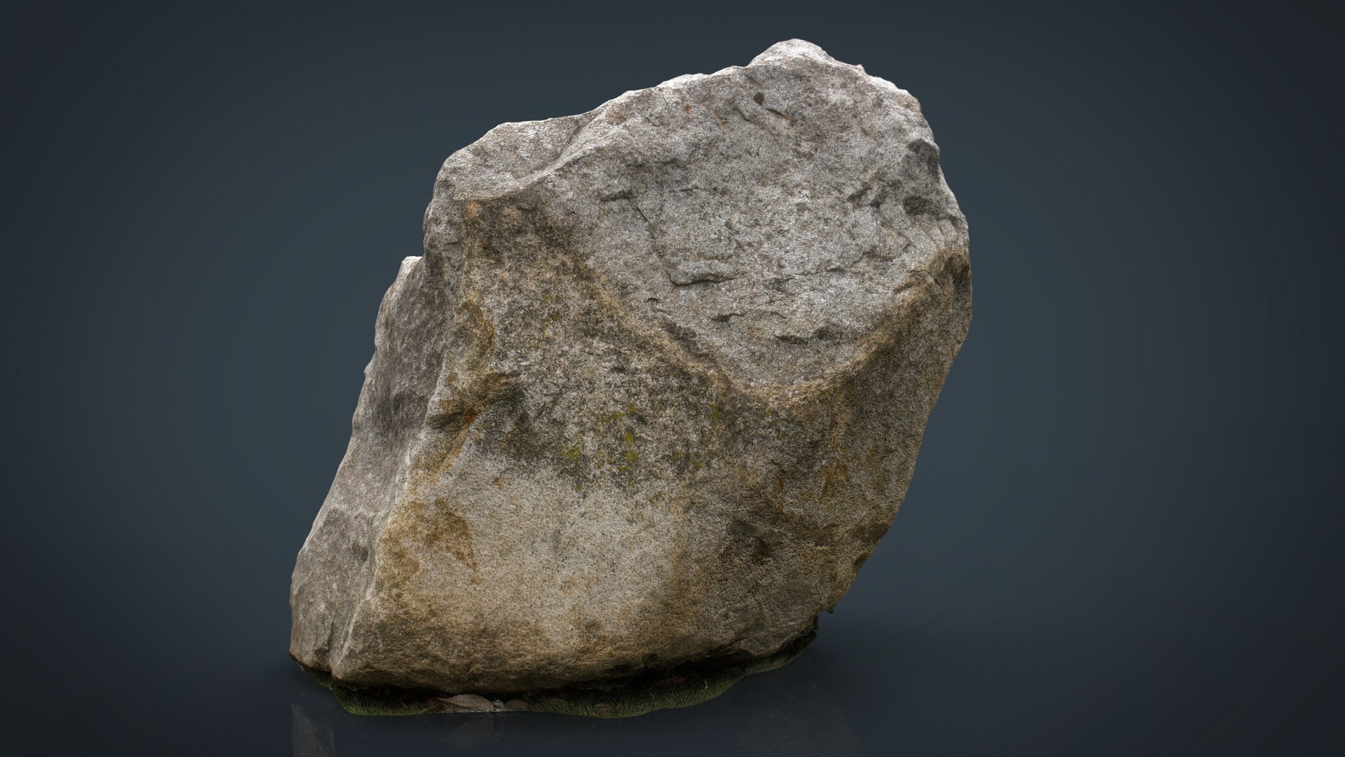 3d Realistic Rock