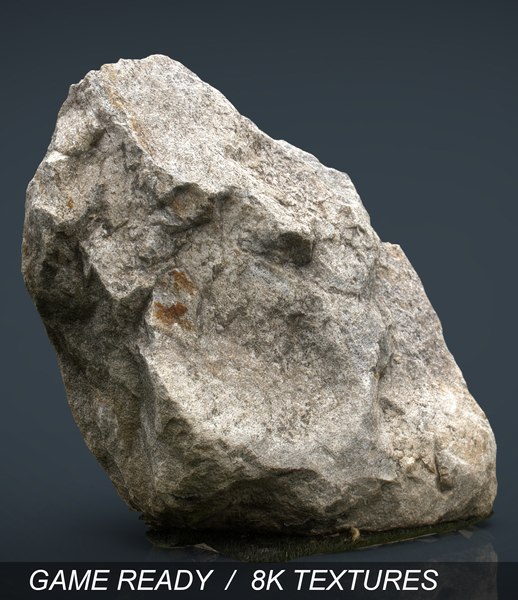 3d realistic rock