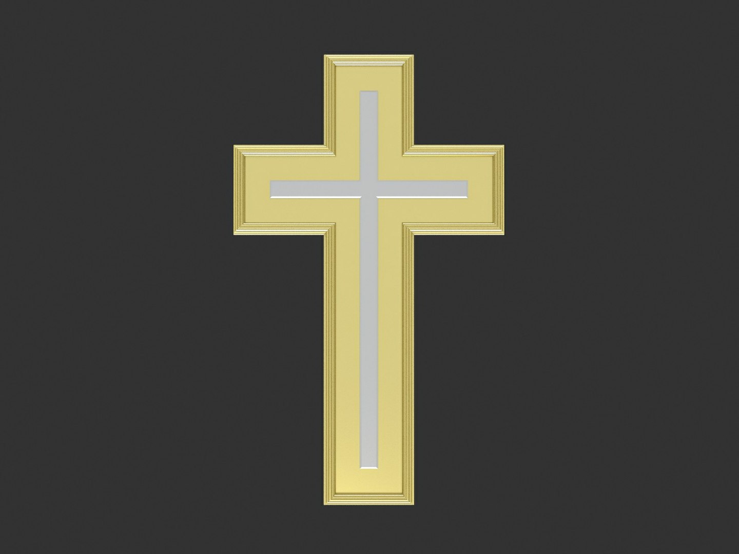 3D cross - TurboSquid 1474201