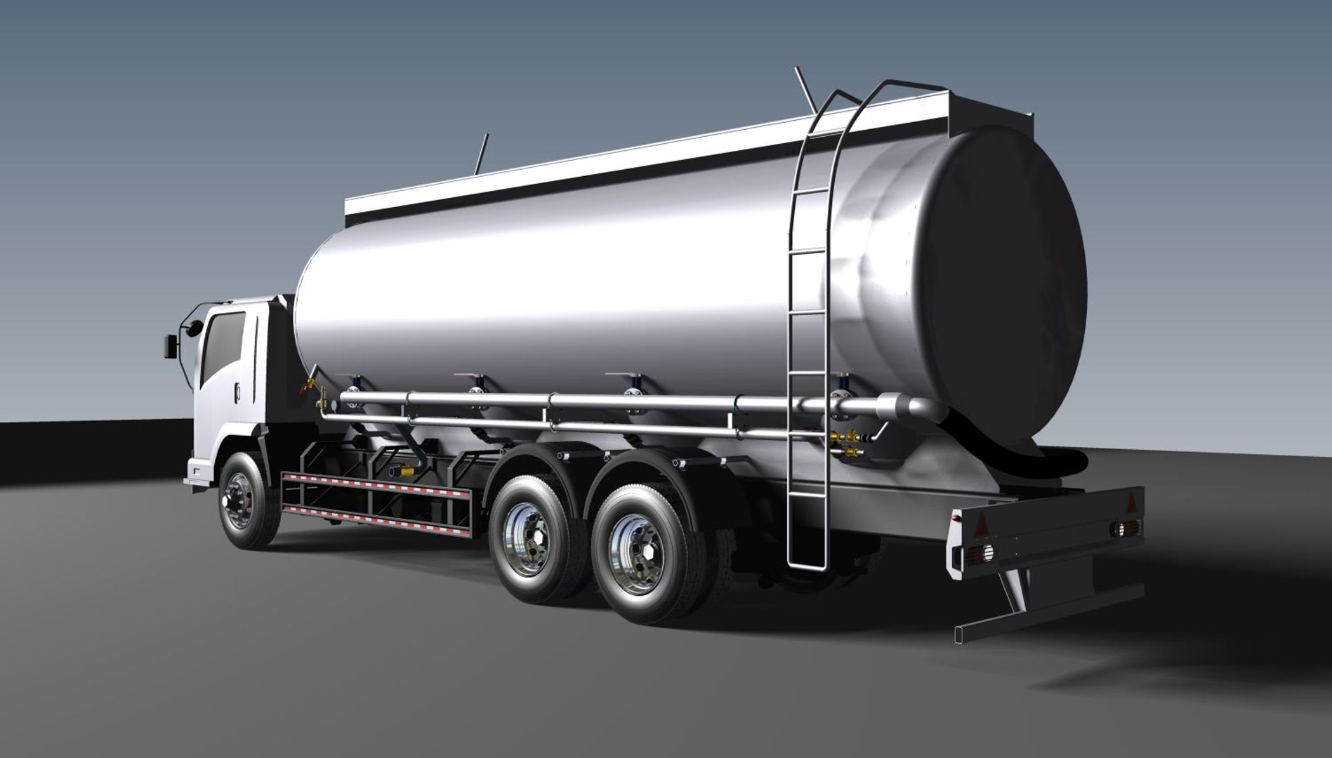 3D Model Tanker Cement - TurboSquid 1389625