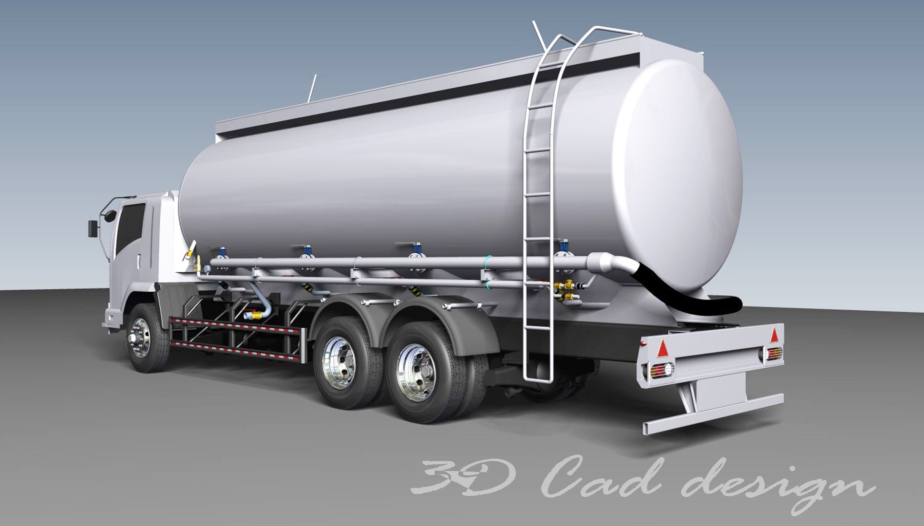 3D Model Tanker Cement - TurboSquid 1389625