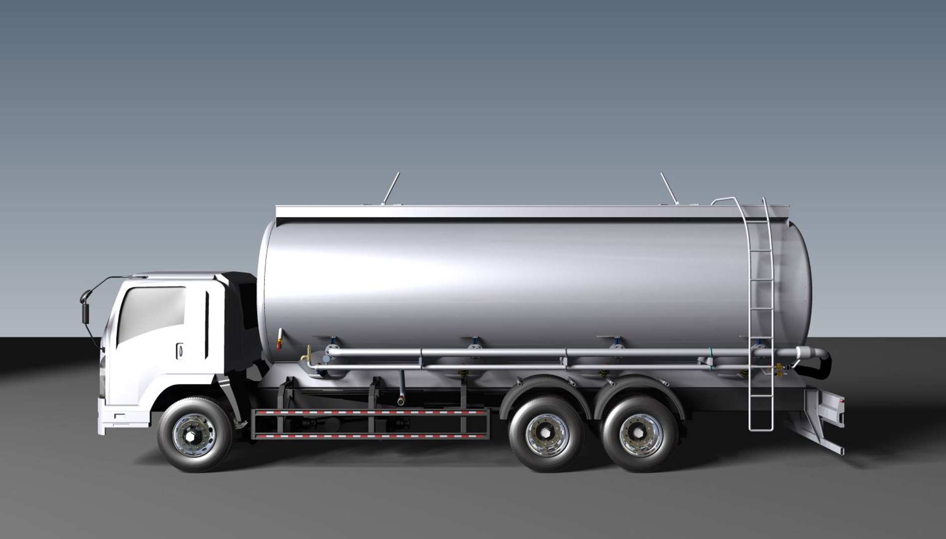 3D Model Tanker Cement - TurboSquid 1389625