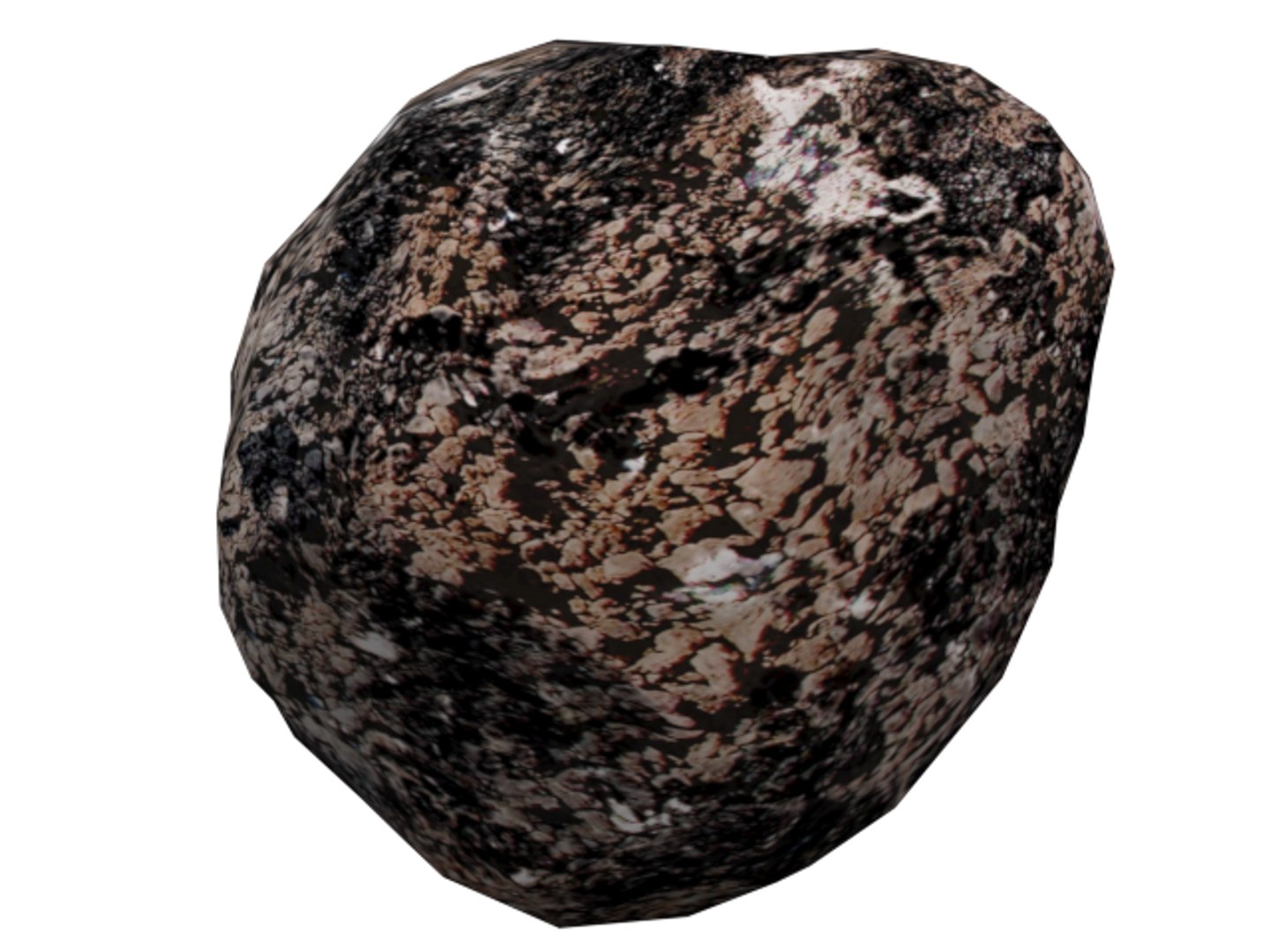 3d Asteroid Polys Model