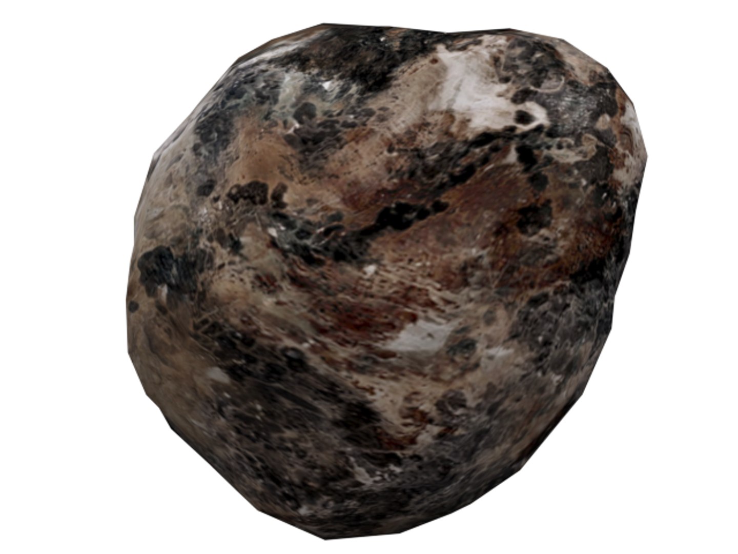 3d Asteroid Polys Model