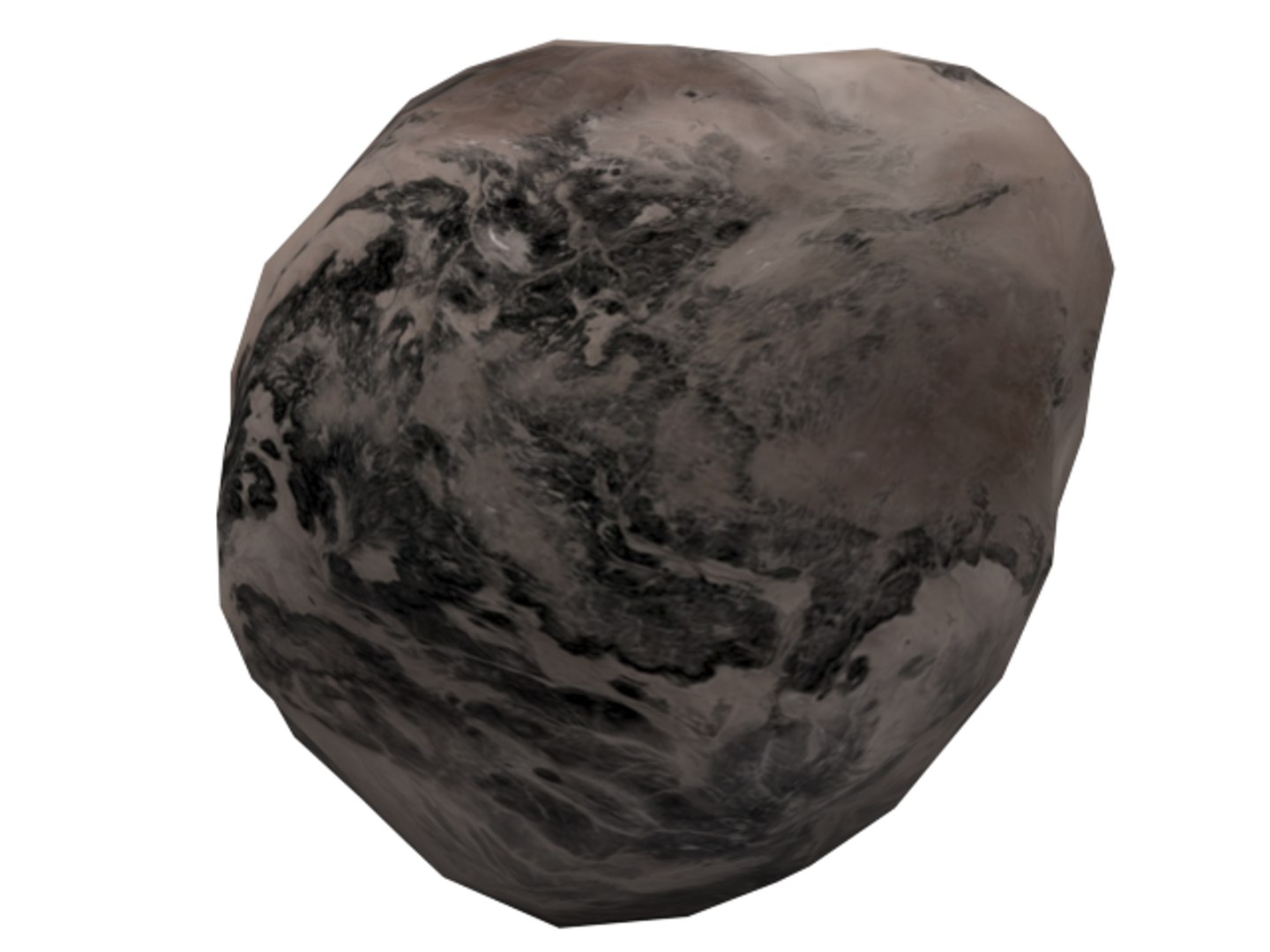 3d Asteroid Polys Model