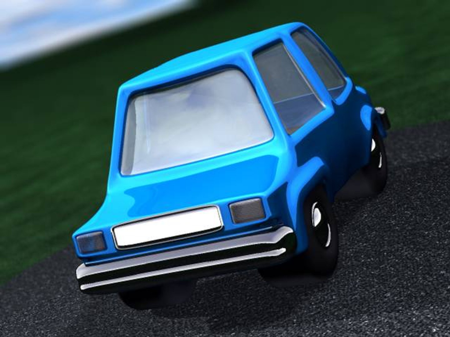 3ds Cartoon Car