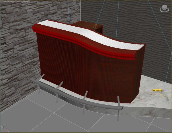 Utility unit-info counter 3D model - TurboSquid 1207628