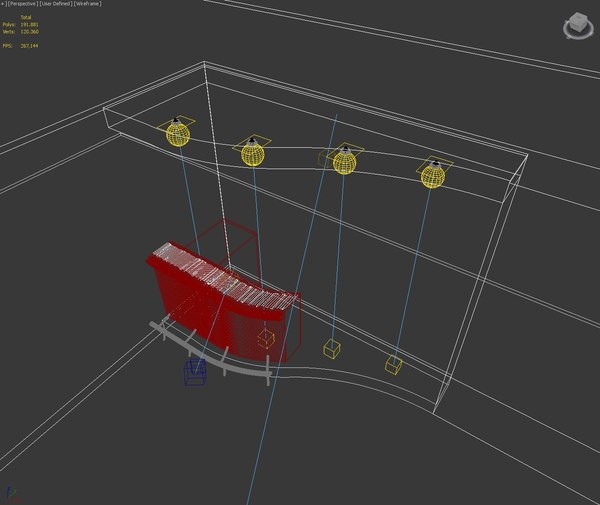 Utility unit-info counter 3D model - TurboSquid 1207628
