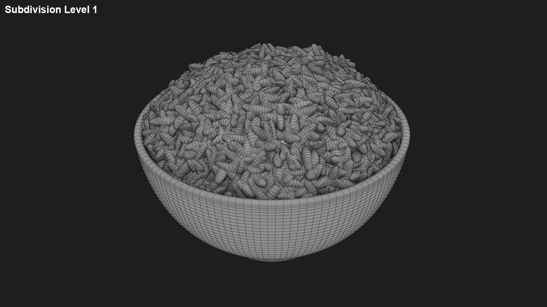 3D Rice Bowl - TurboSquid 2337386