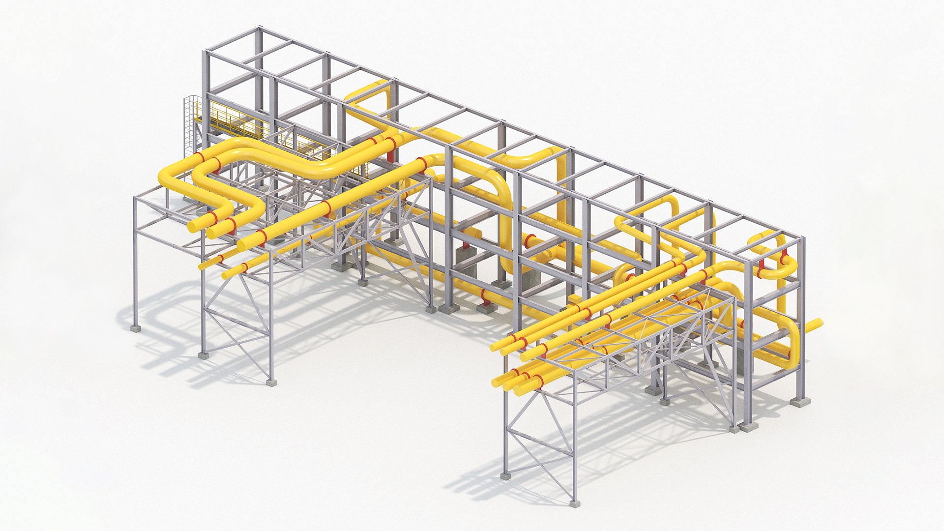 Factory Kitbash 08 3D Model - TurboSquid 1888931