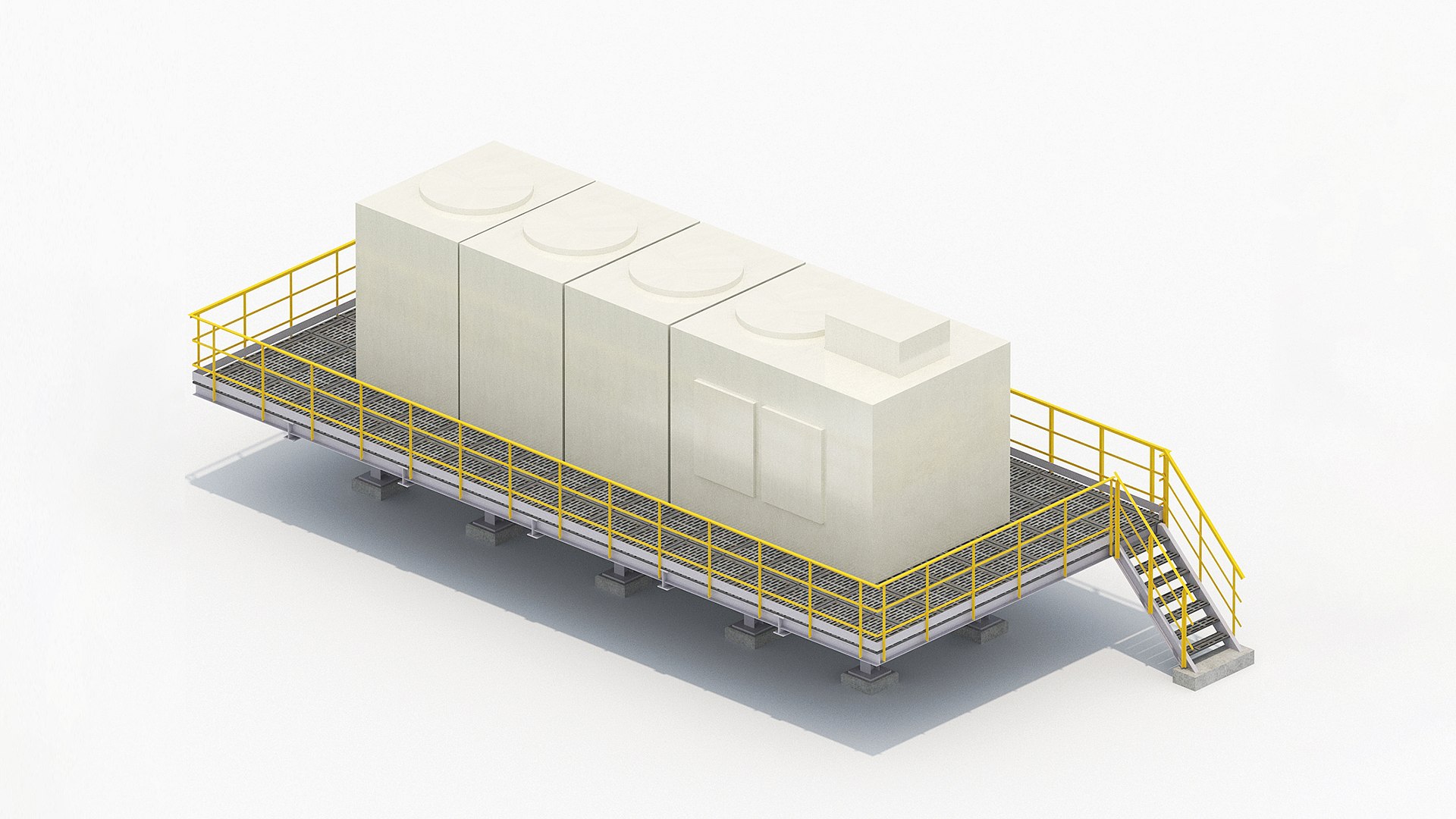 Factory Kitbash 08 3D Model - TurboSquid 1888931