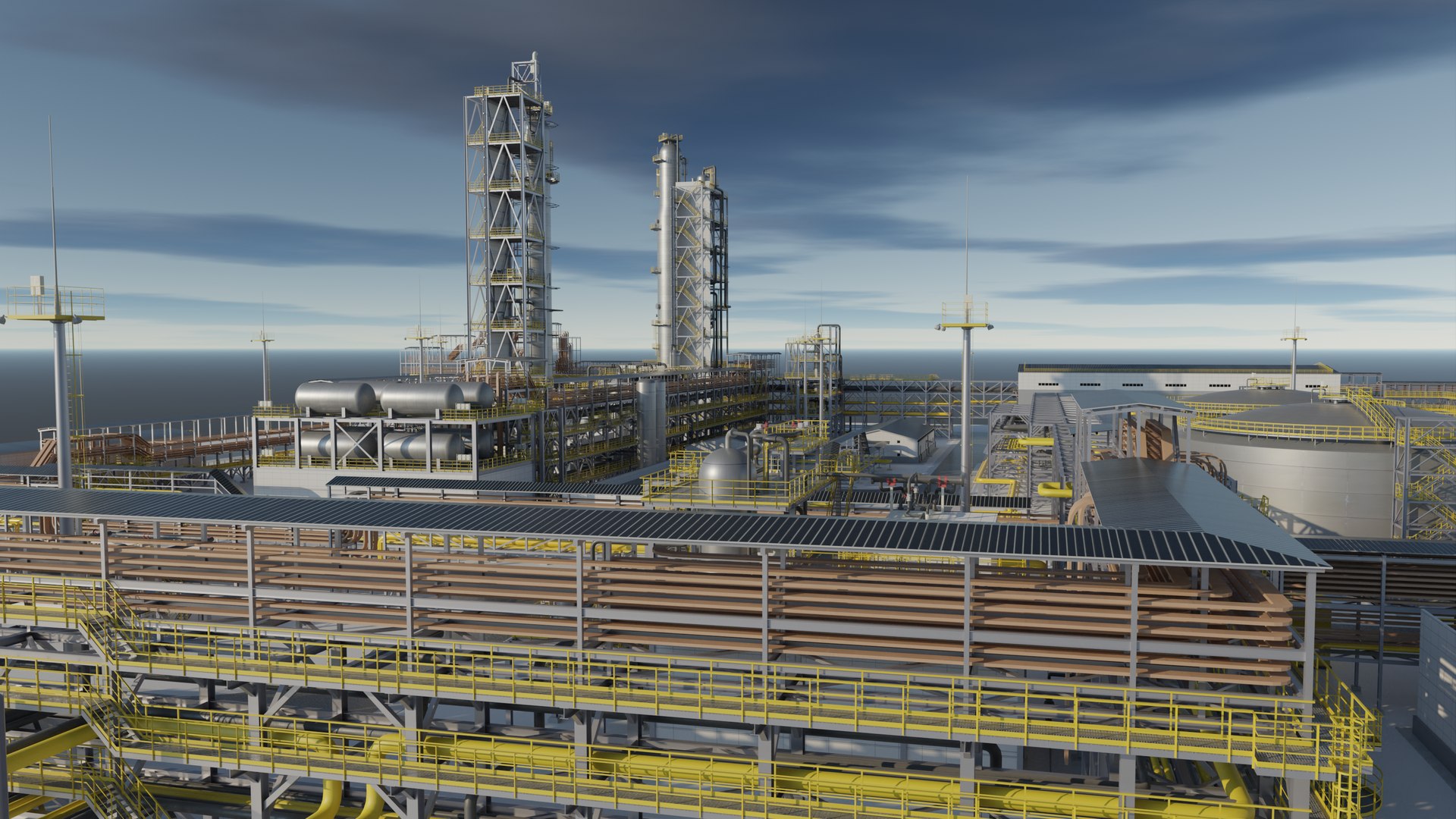 Factory Kitbash 08 3D model - TurboSquid 1888931