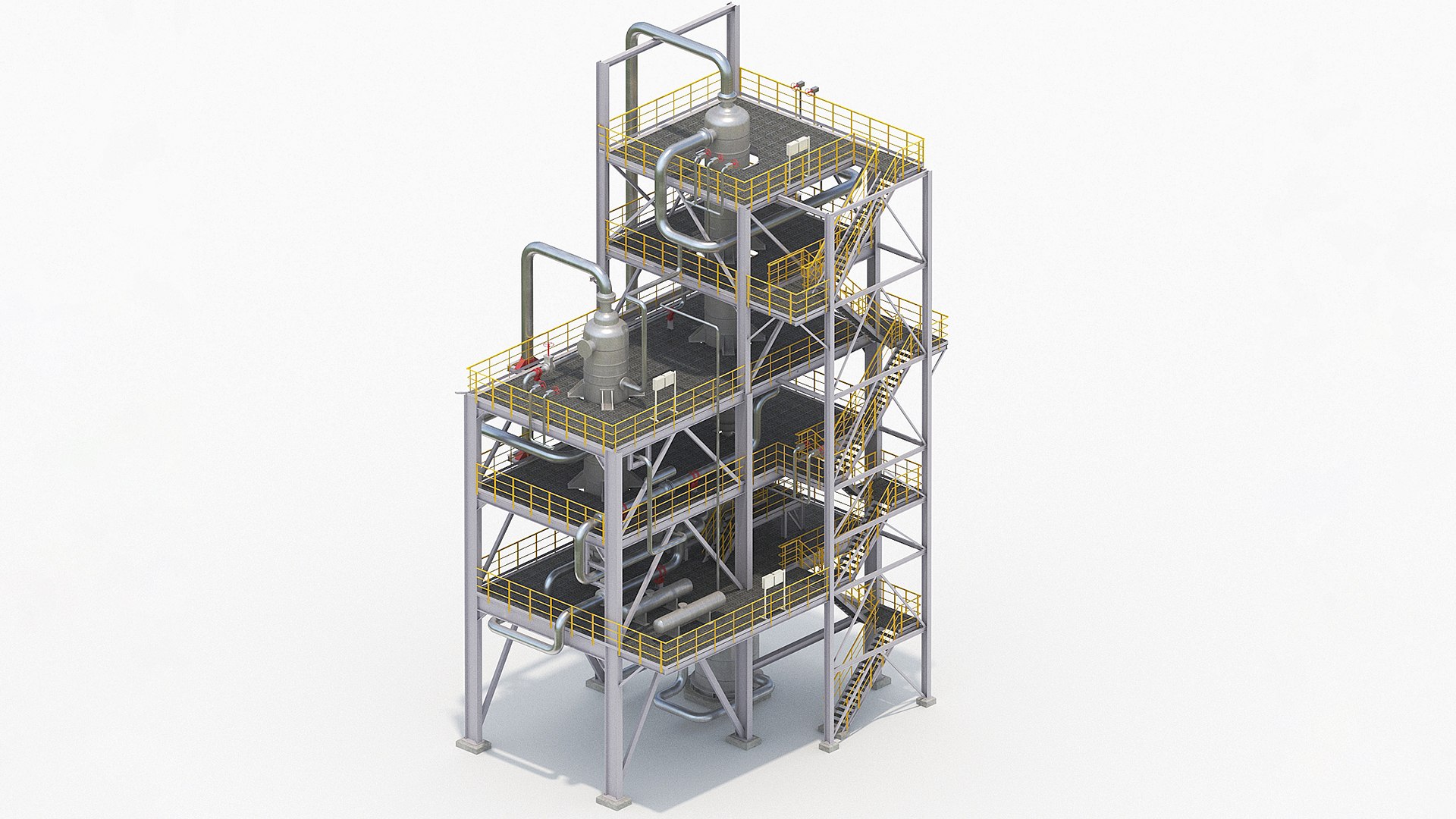 Factory Kitbash 08 3D model - TurboSquid 1888931