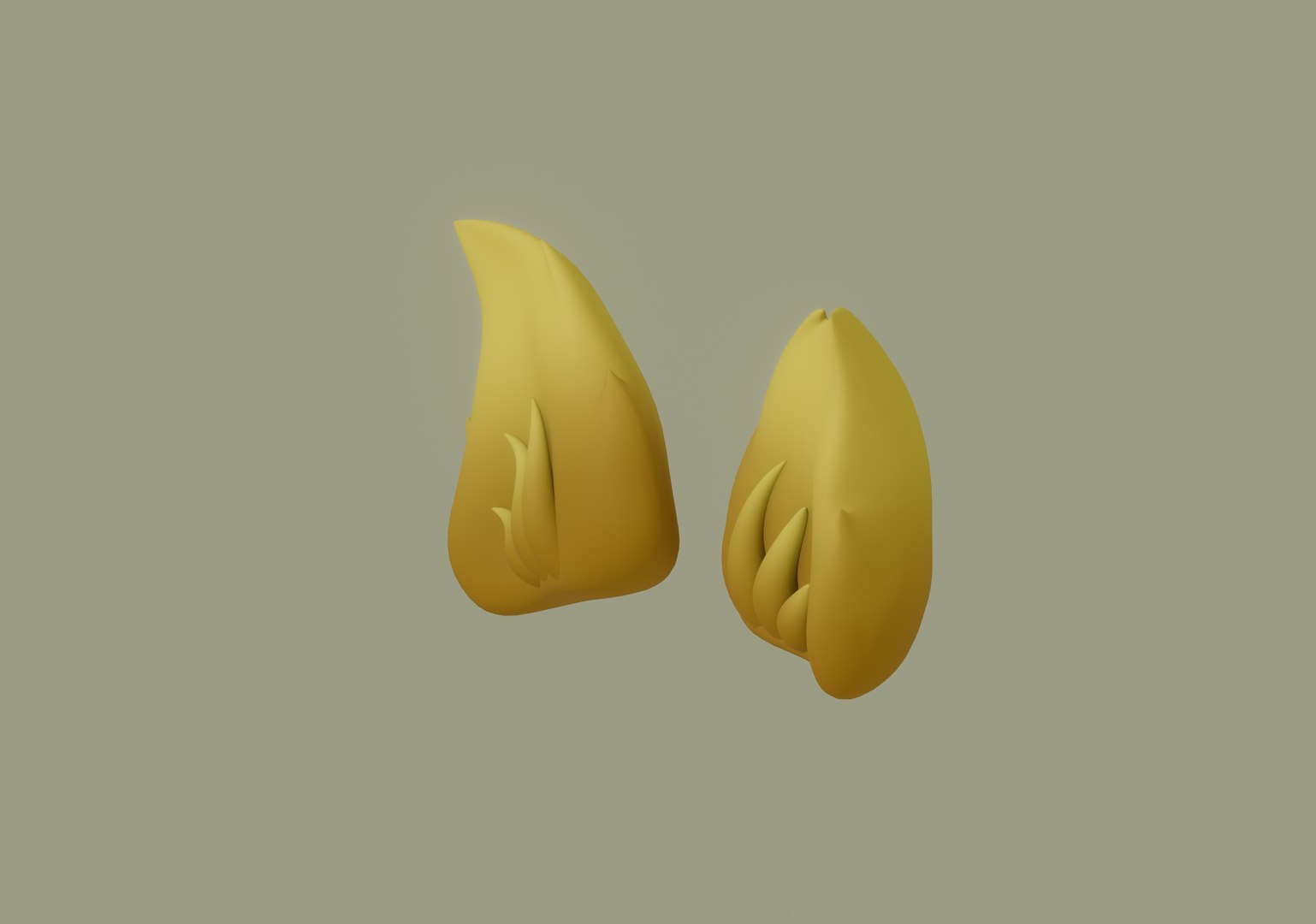 3D Cat Ears Model - TurboSquid 2058571