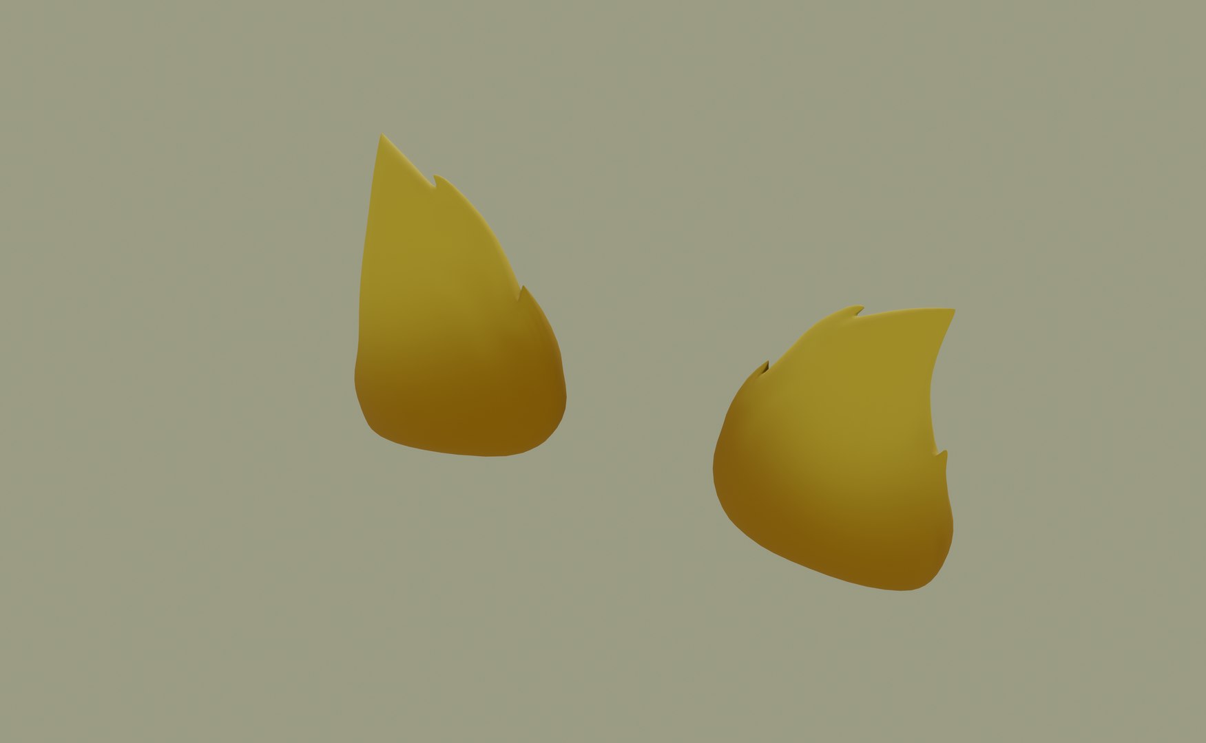 3D Cat Ears Model - TurboSquid 2058571