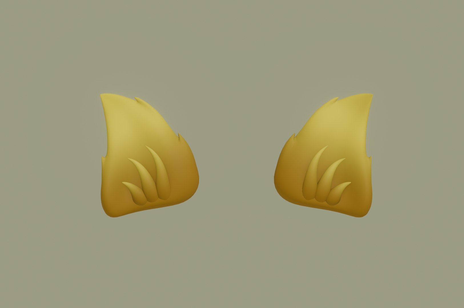 3D Cat Ears Model - TurboSquid 2058571