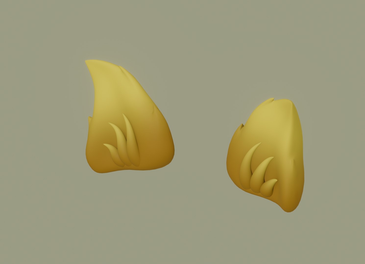 3D Cat Ears Model - TurboSquid 2058571