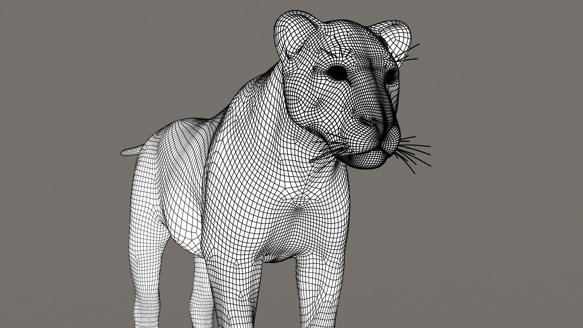 Lioness Fur Model - TurboSquid 1433475