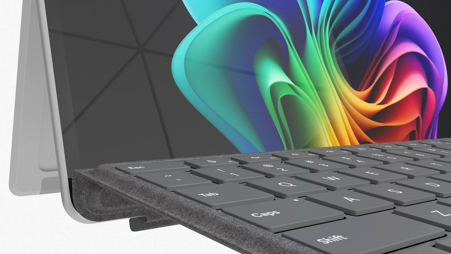 Microsoft Surface Pro 2024 11th Edition Platinum Rigged Animated 3D ...