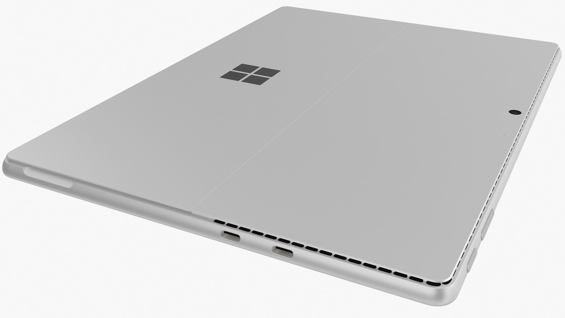 Microsoft Surface Pro 2024 11th Edition Platinum Rigged Animated 3D ...