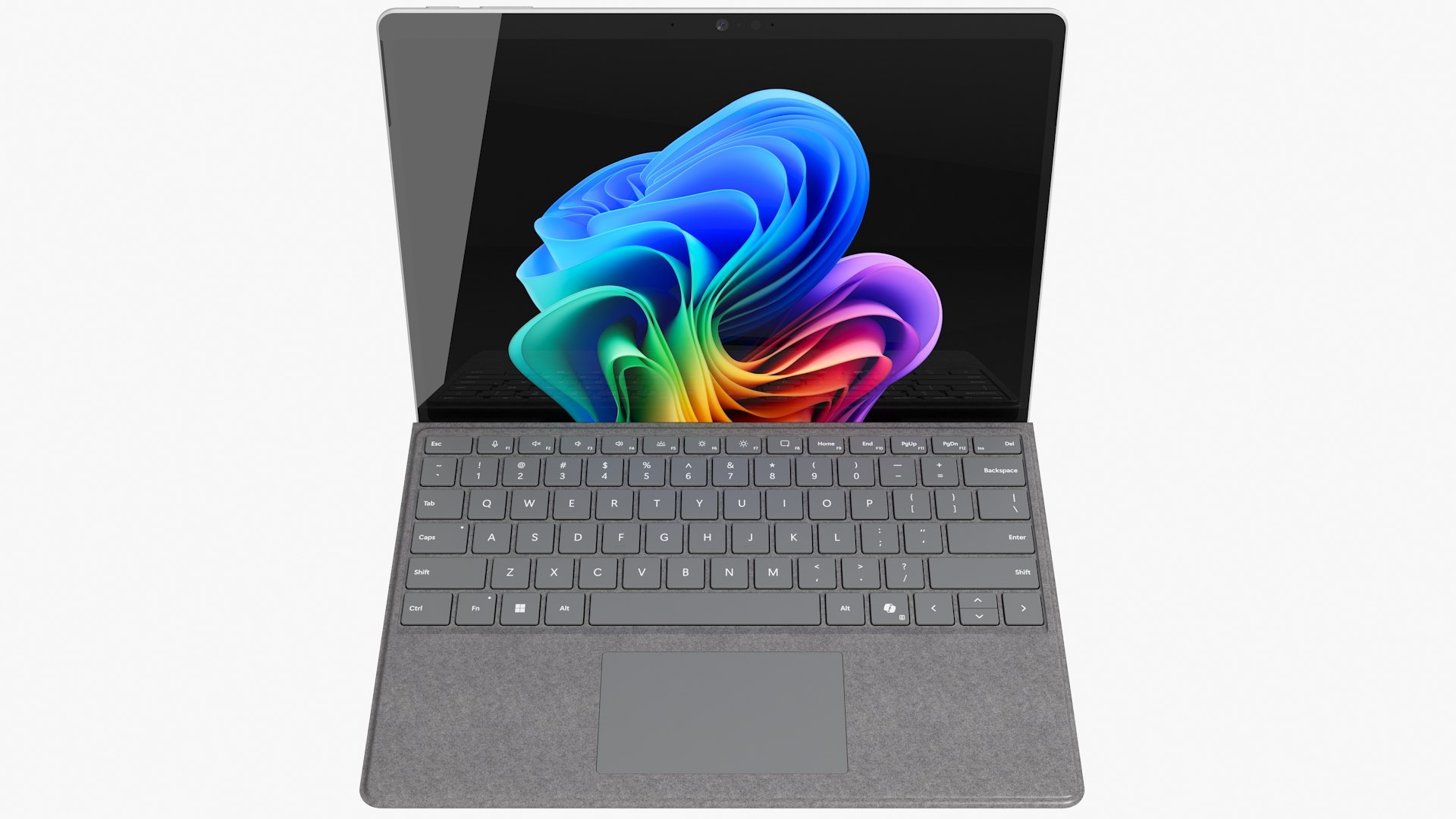 Microsoft Surface Pro 2024 11th Edition Platinum Rigged Animated 3D ...