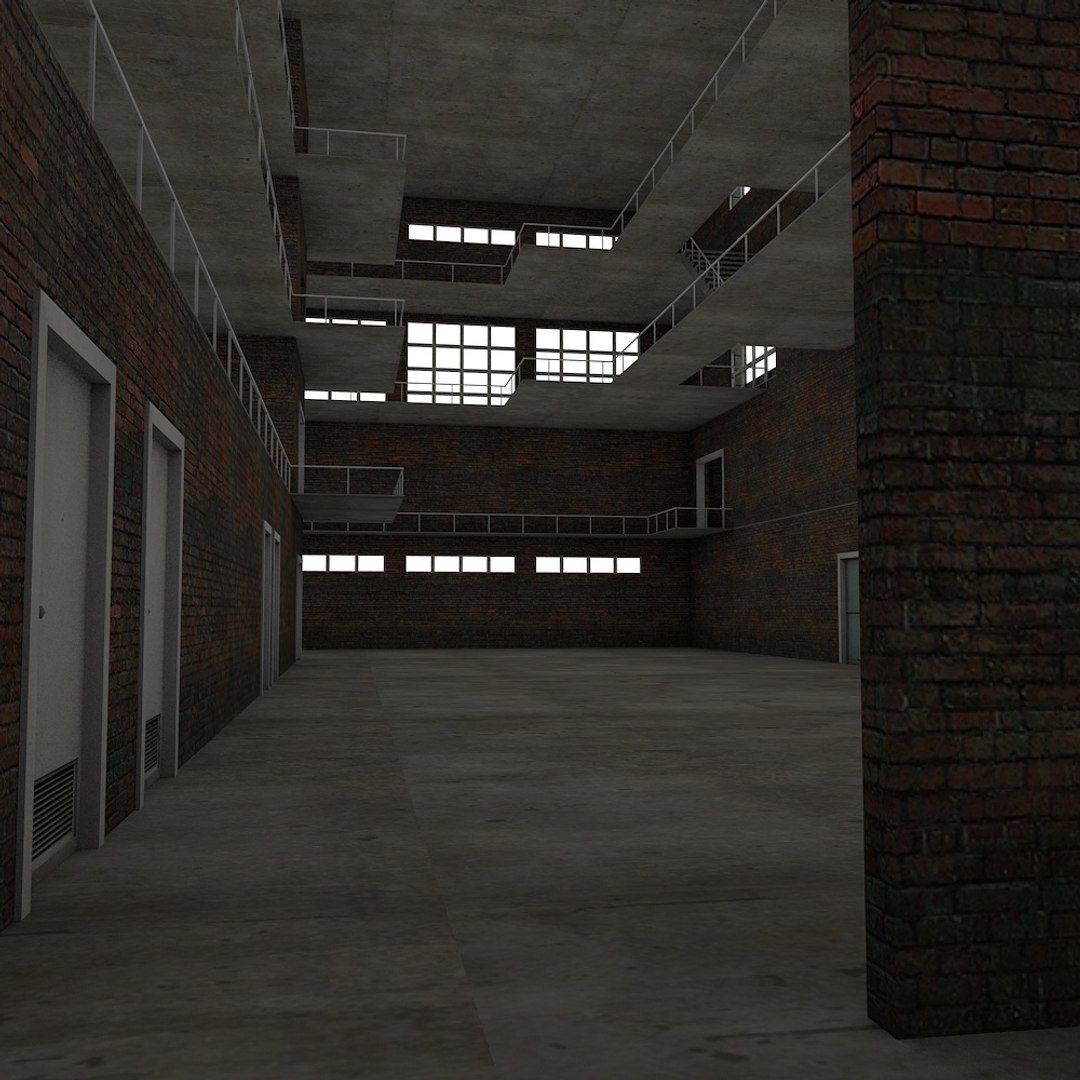 3d factory games buildings