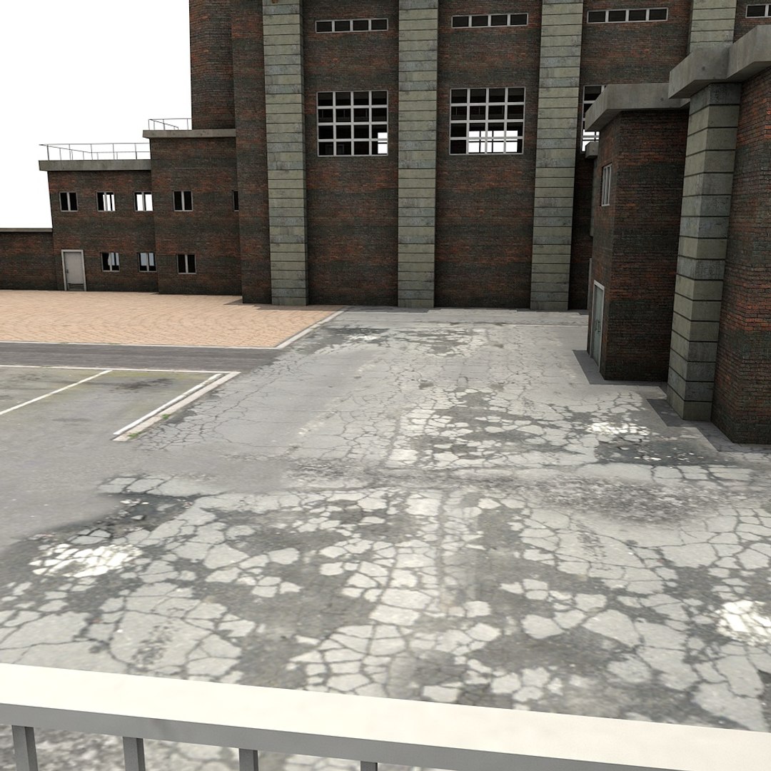 3d factory games buildings