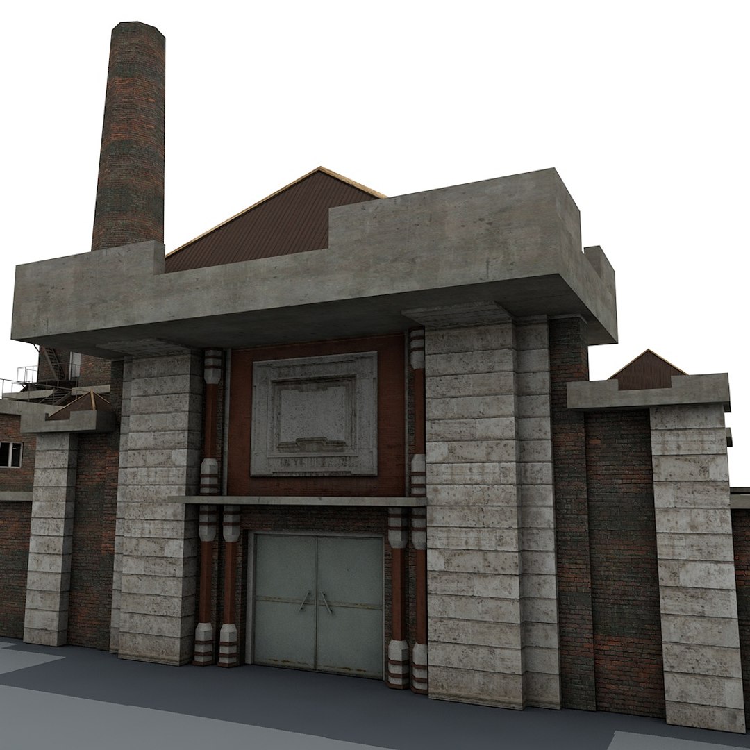 3d factory games buildings