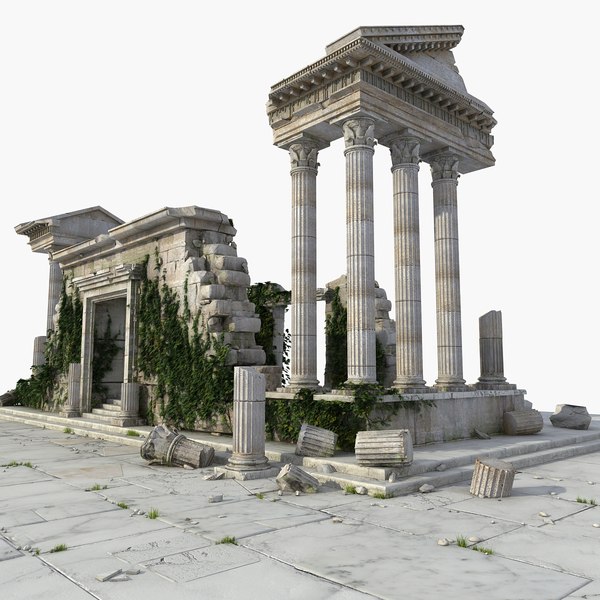 Greek Ruins 3D Models for Download | TurboSquid