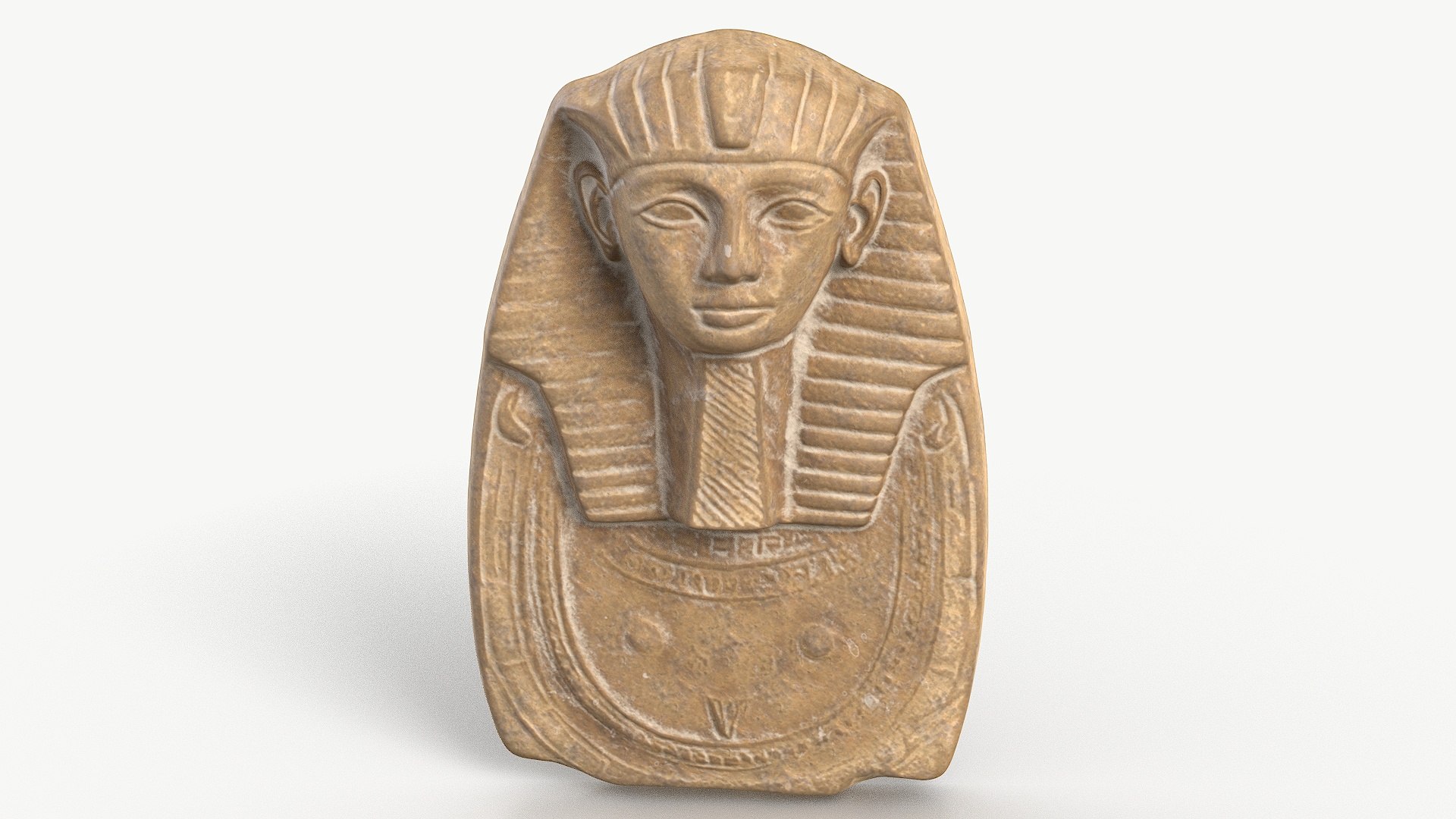 Egyptian Pharaoh Artifact 006 Textured 3D Model - TurboSquid 2317386