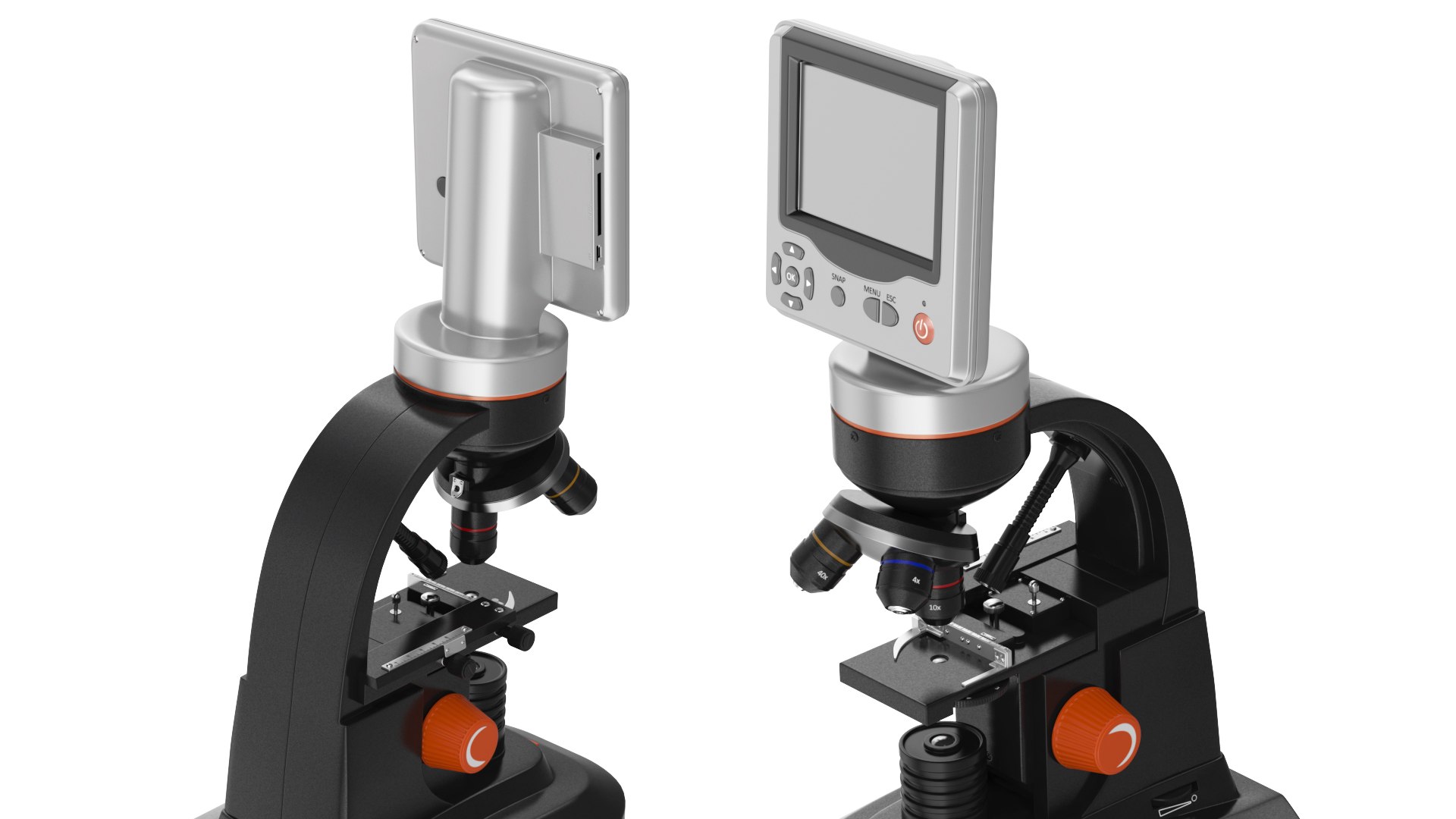 3D model LCD Deluxe Digital Microscope - TurboSquid 2139349