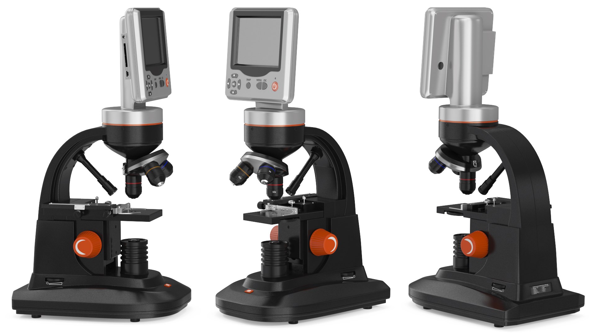 3D model LCD Deluxe Digital Microscope - TurboSquid 2139349