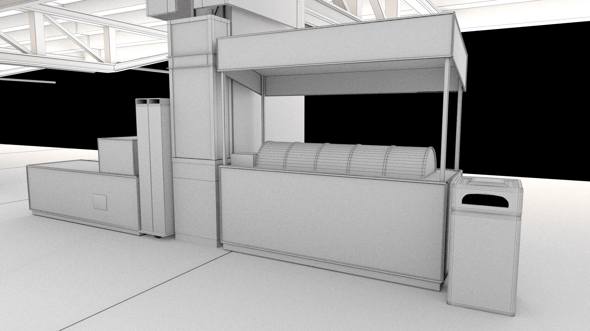 3D Chase Field Model - TurboSquid 1291382