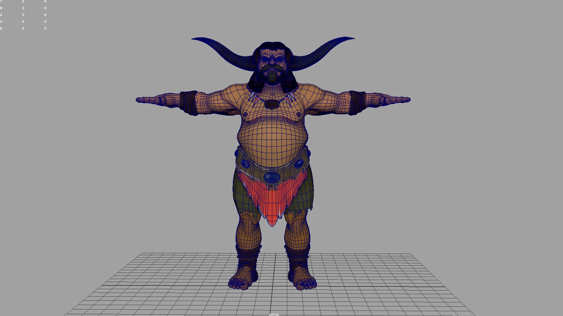 3D Model Monster Man 3 - TurboSquid 2349398