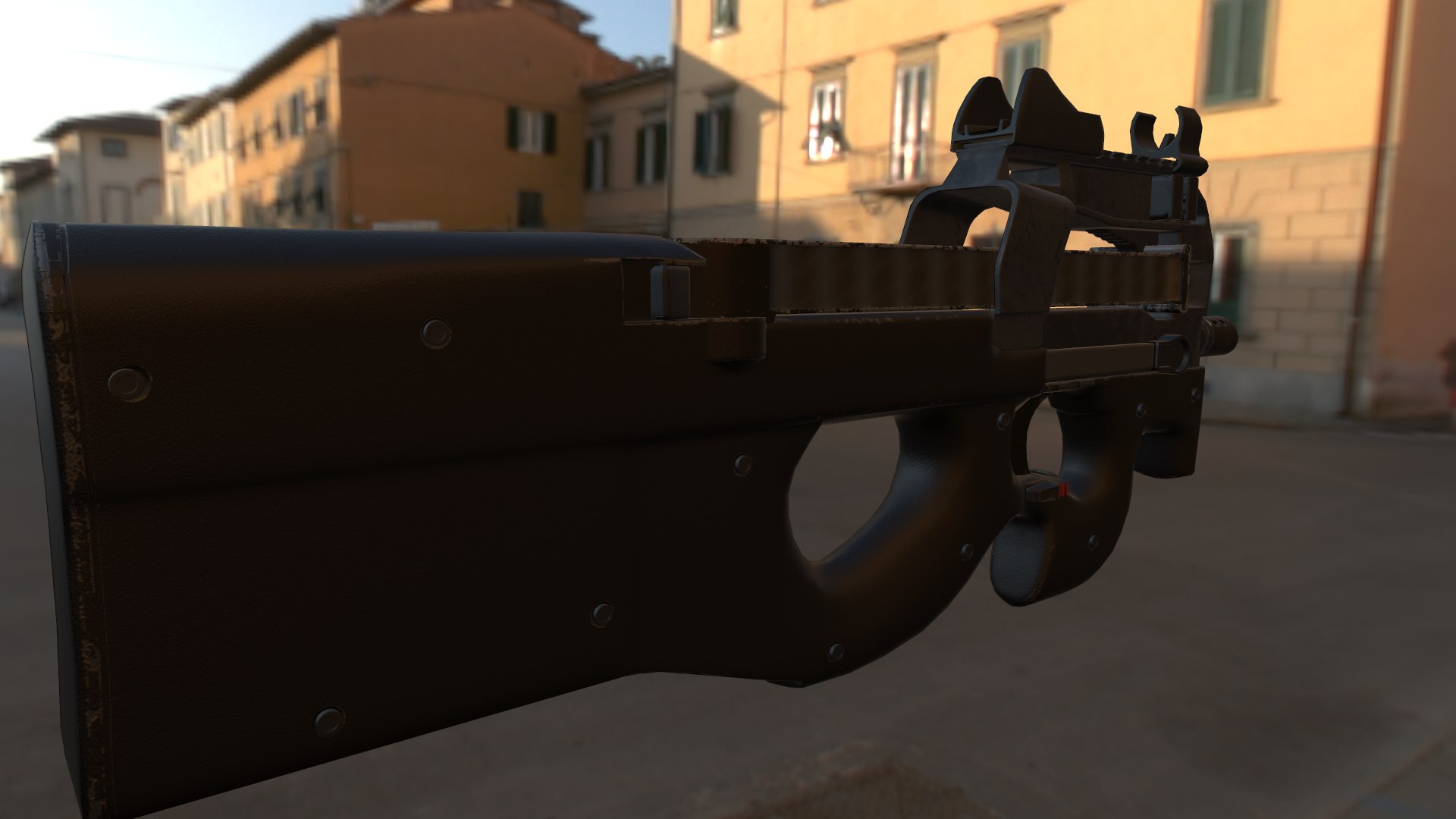 3d Model P90 Games