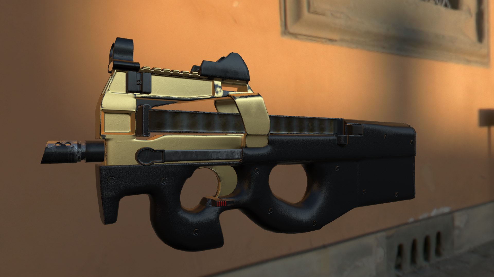 3d Model P90 Games