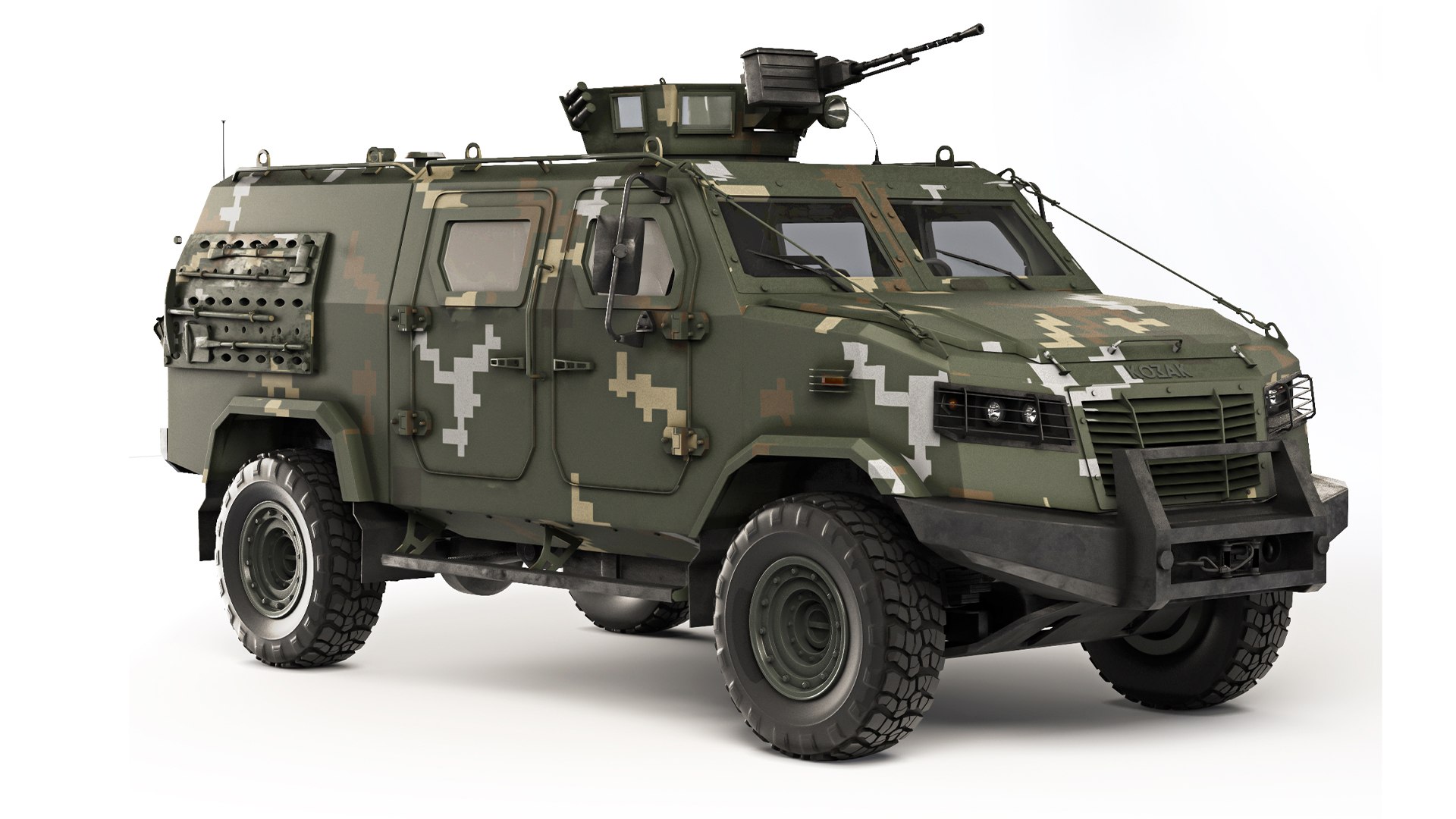 3D Kozak-5 Tactical 2016 - TurboSquid 1985659