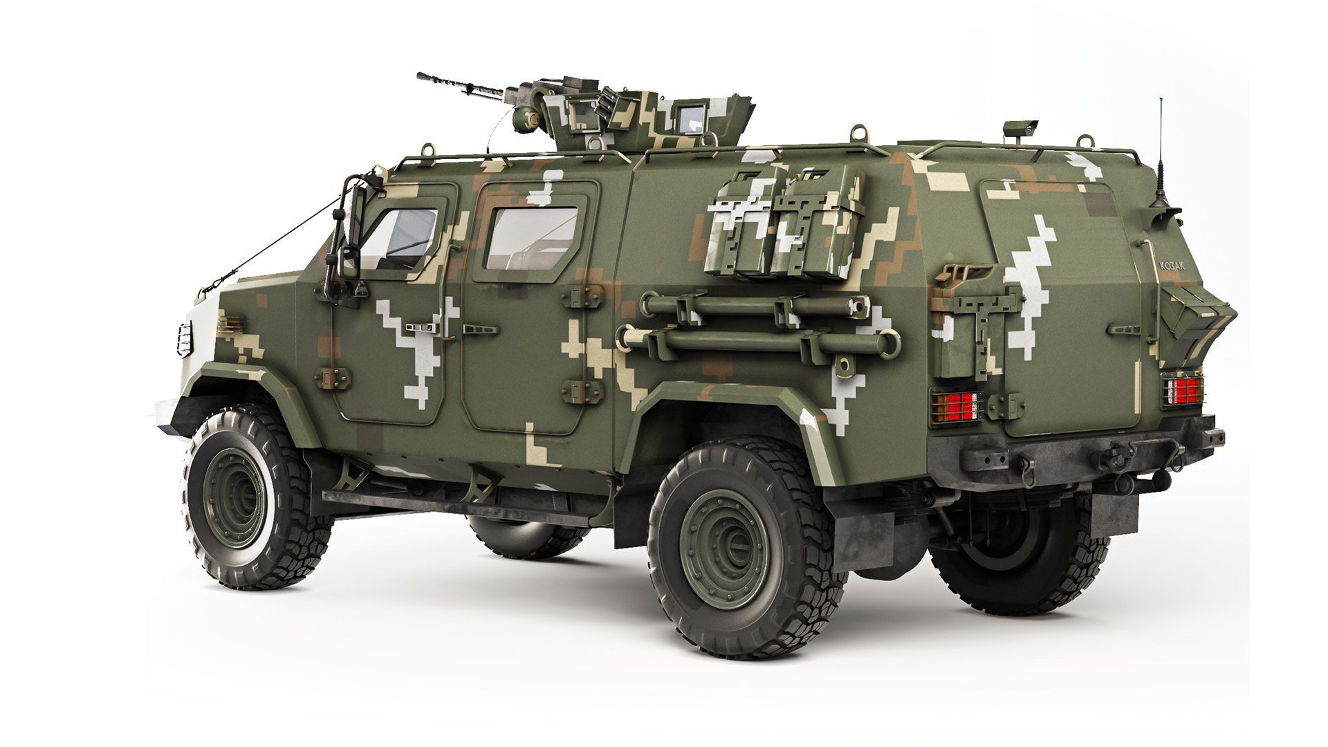 3D Kozak-5 Tactical 2016 - TurboSquid 1985659