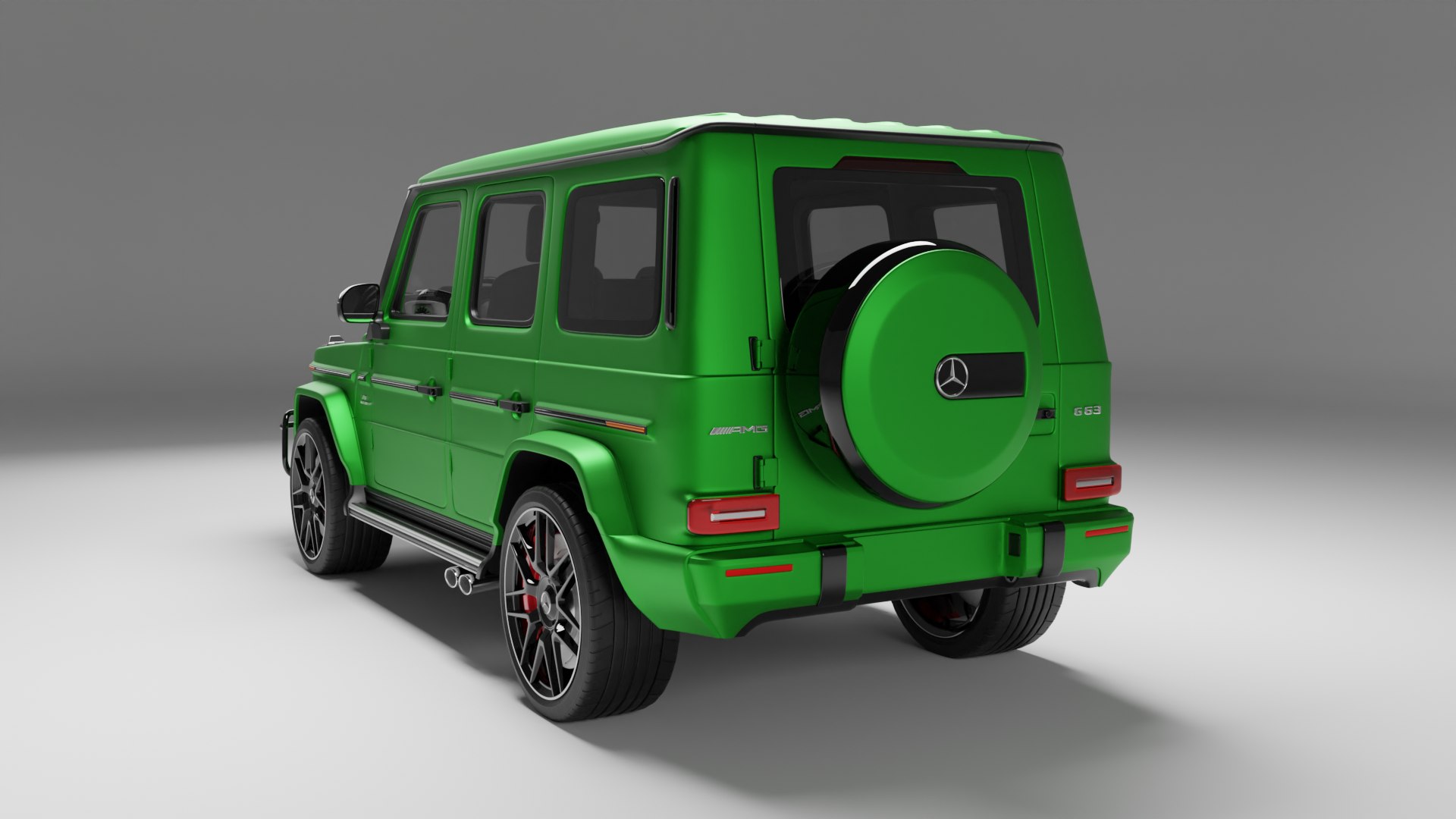 MERCEDES BENZ G63 G WAGON BLACK GREEN 3D - TurboSquid 2311727