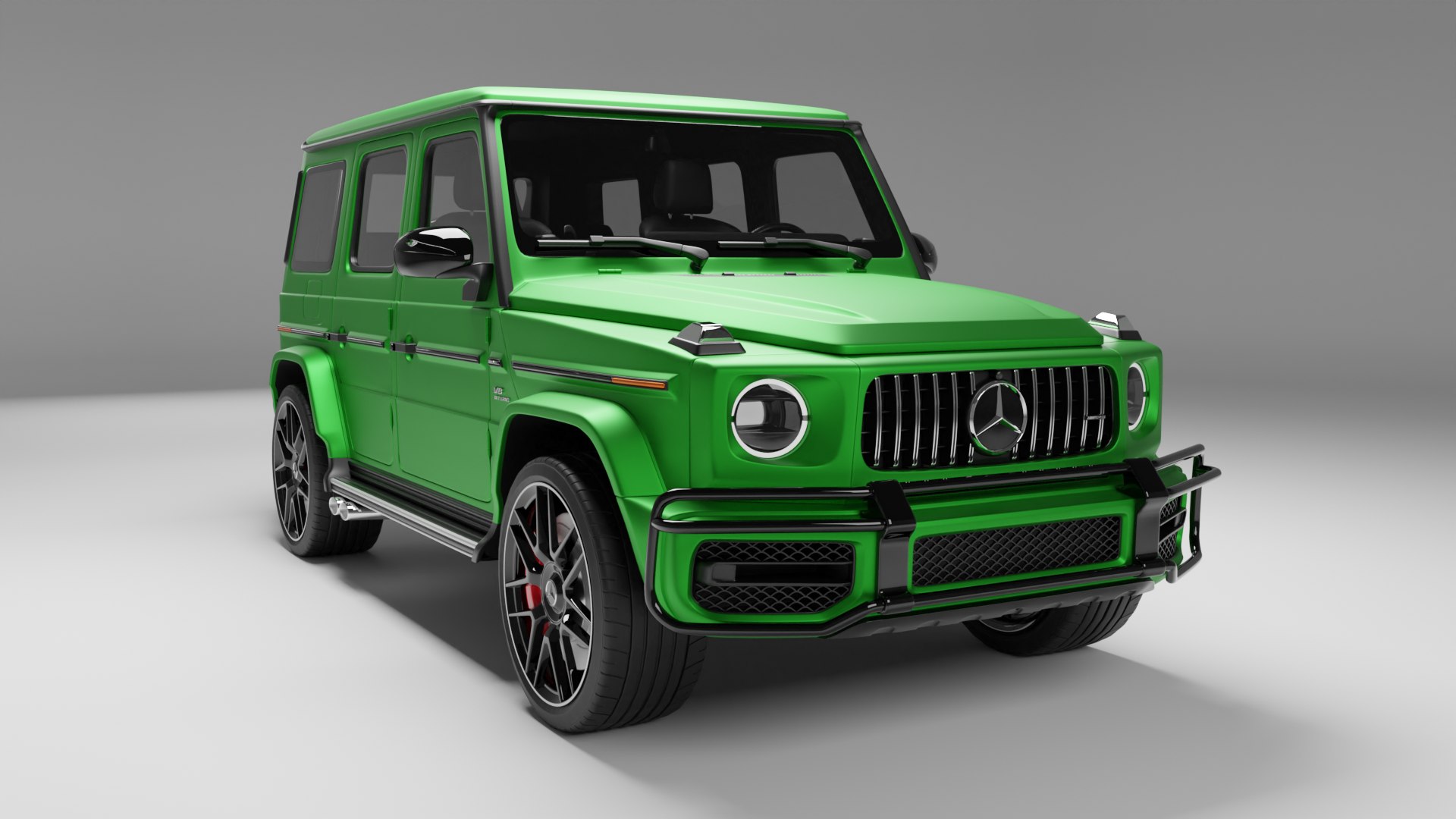 MERCEDES BENZ G63 G WAGON BLACK GREEN 3D - TurboSquid 2311727