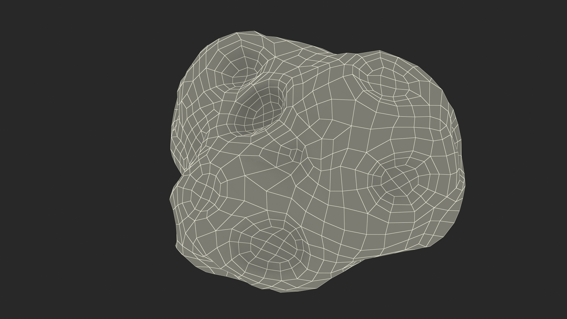 Asteroid 100 Meter In Diameter 3D - TurboSquid 1869115