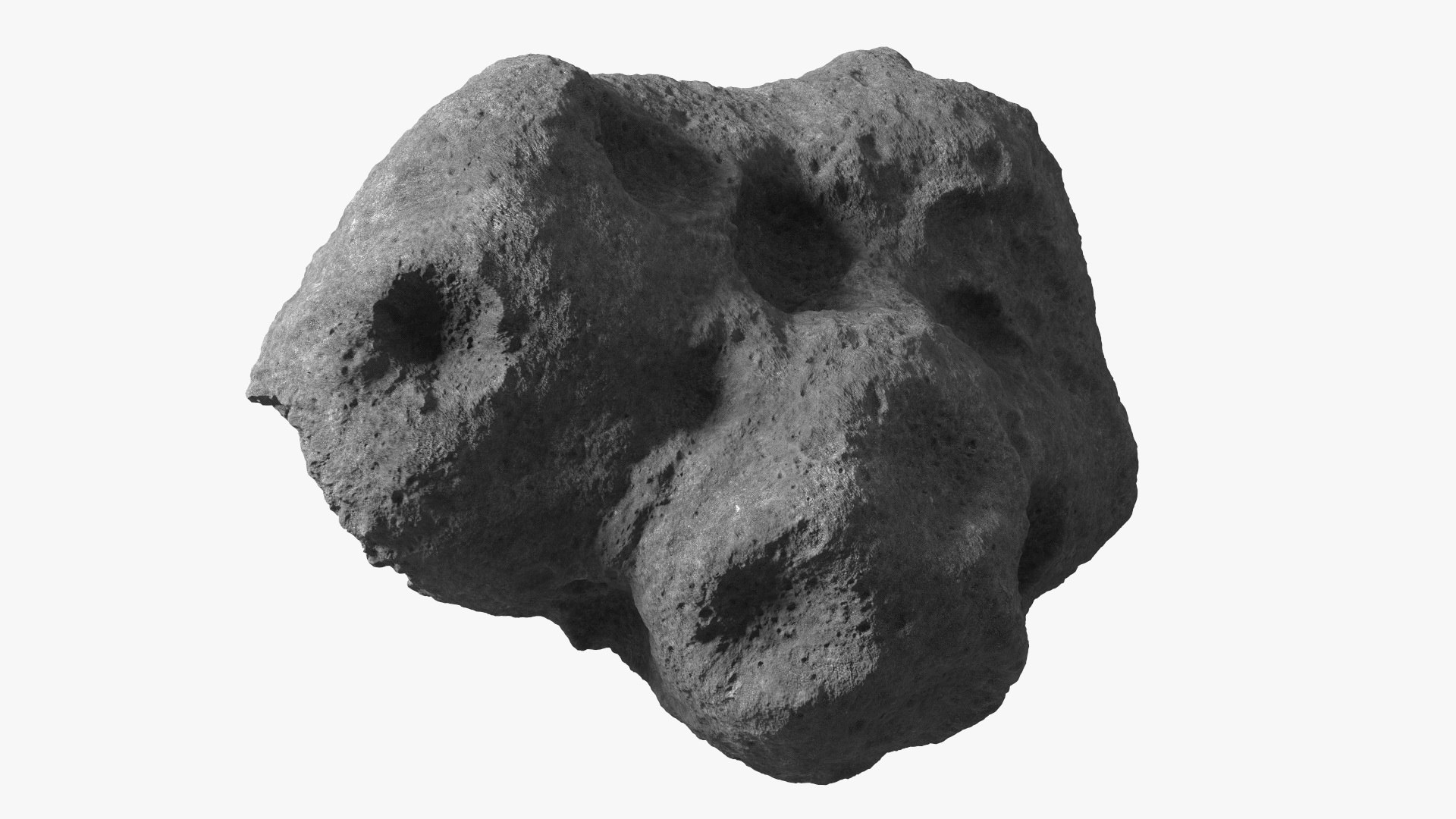 Asteroid 100 Meter In Diameter 3D - TurboSquid 1869115