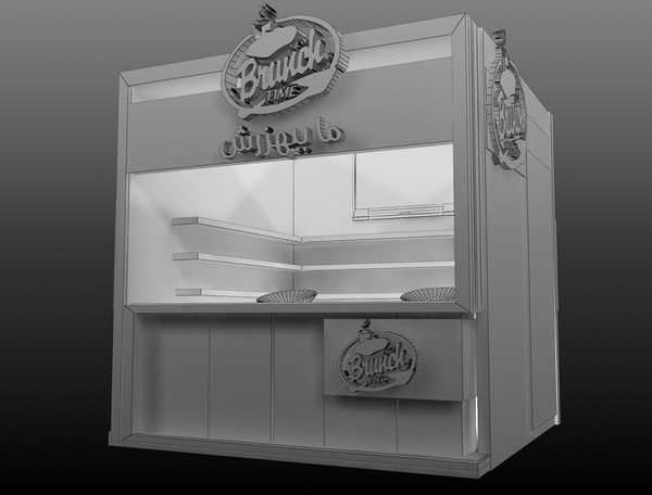 Booth Exhibition Stand c20 3D model - TurboSquid 1773275