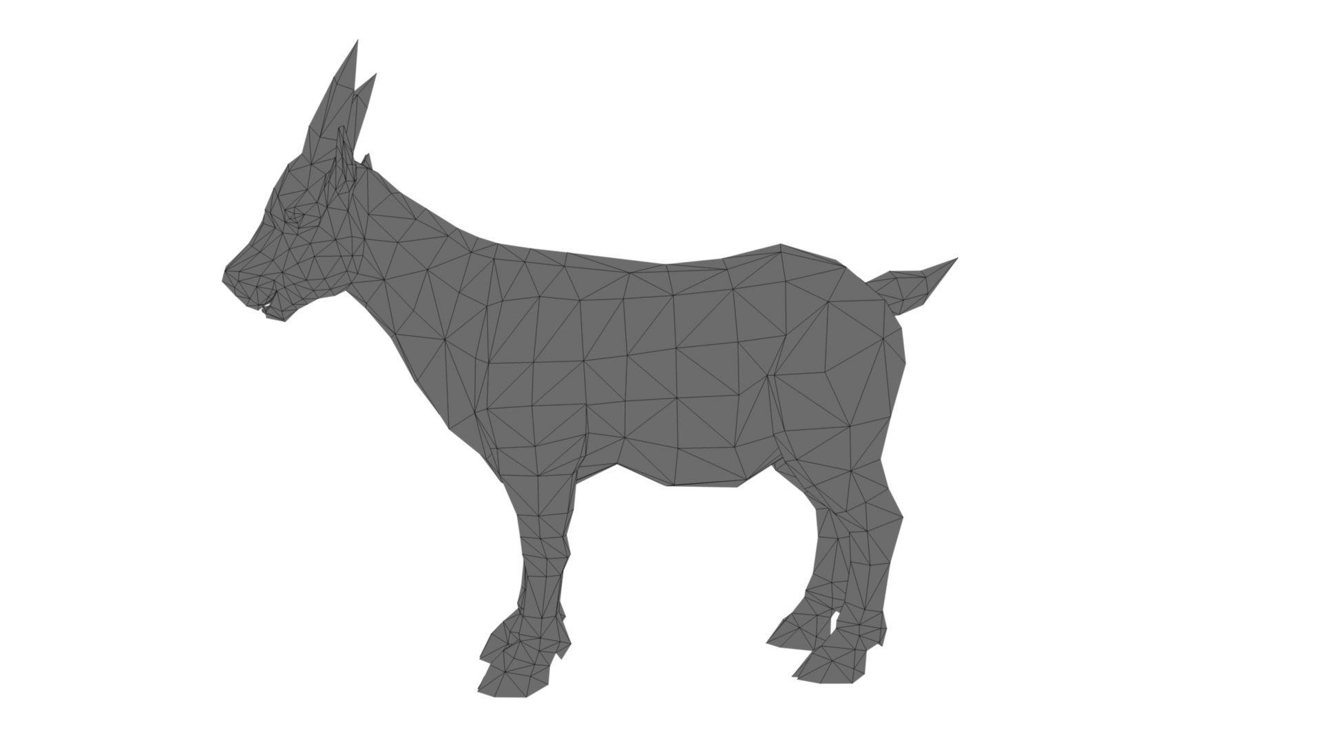 3D Goat - TurboSquid 2303301