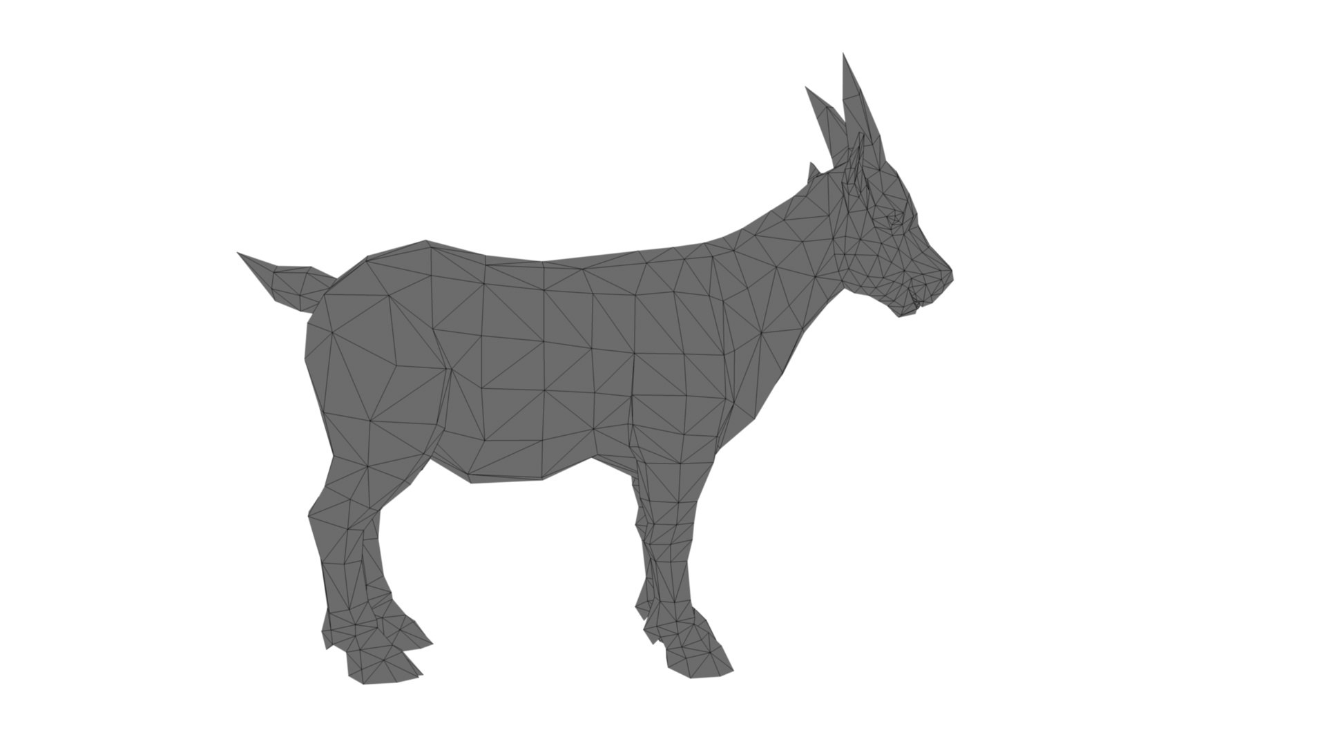 3D Goat - TurboSquid 2303301