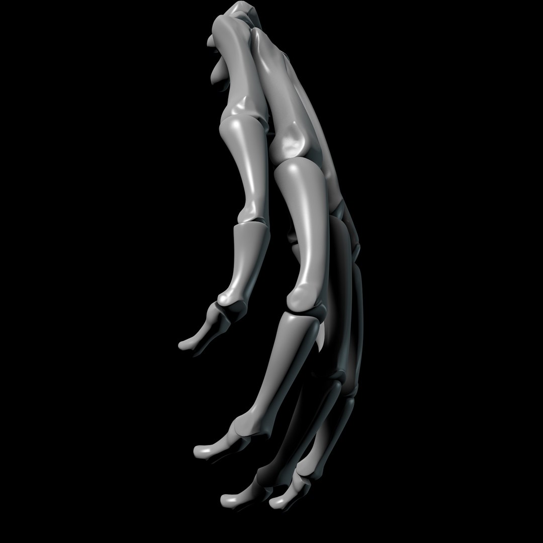 3D Hand Bone - TurboSquid 1427393