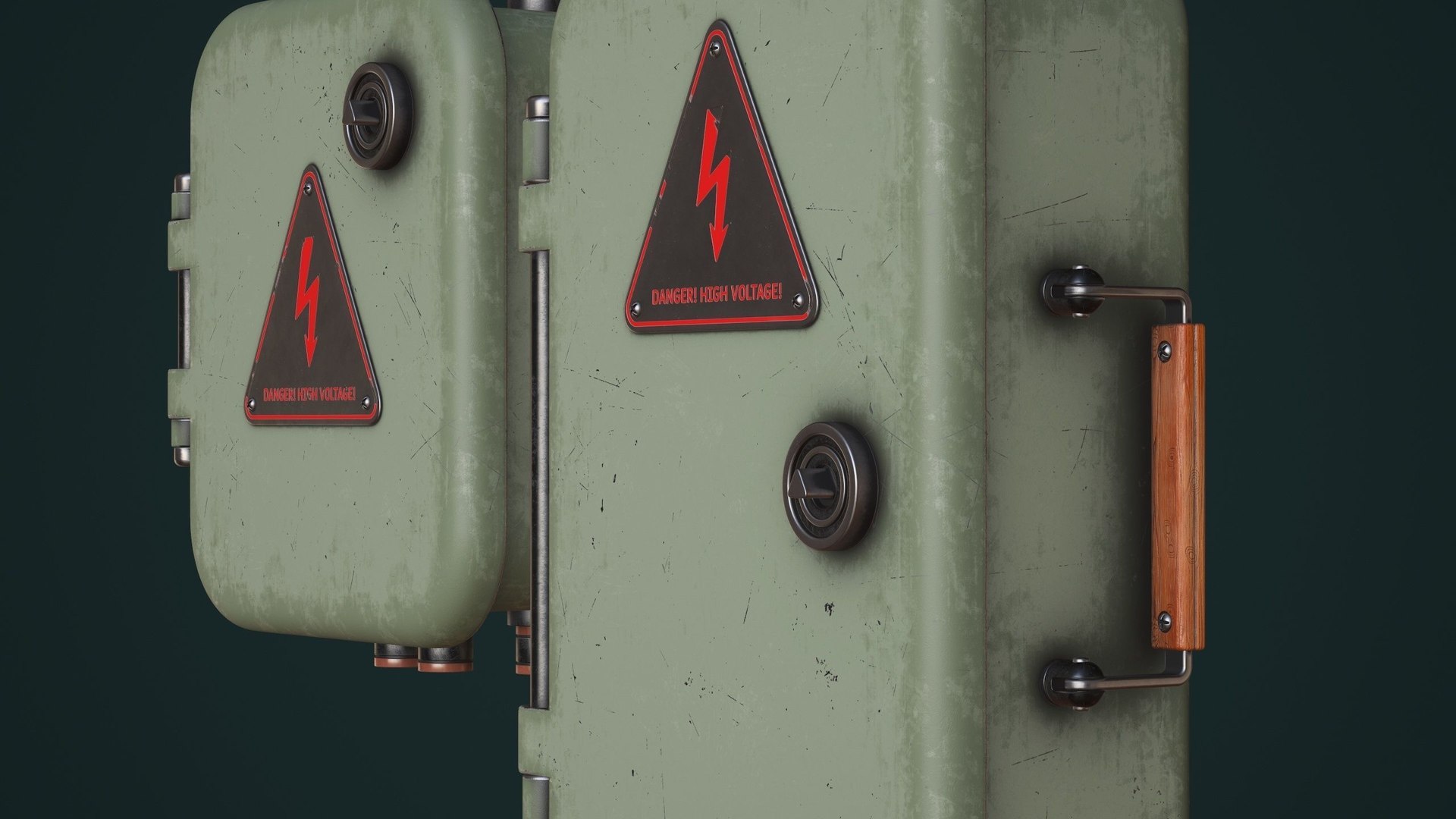 Closed Electrical Panel 3D Model - TurboSquid 1773497