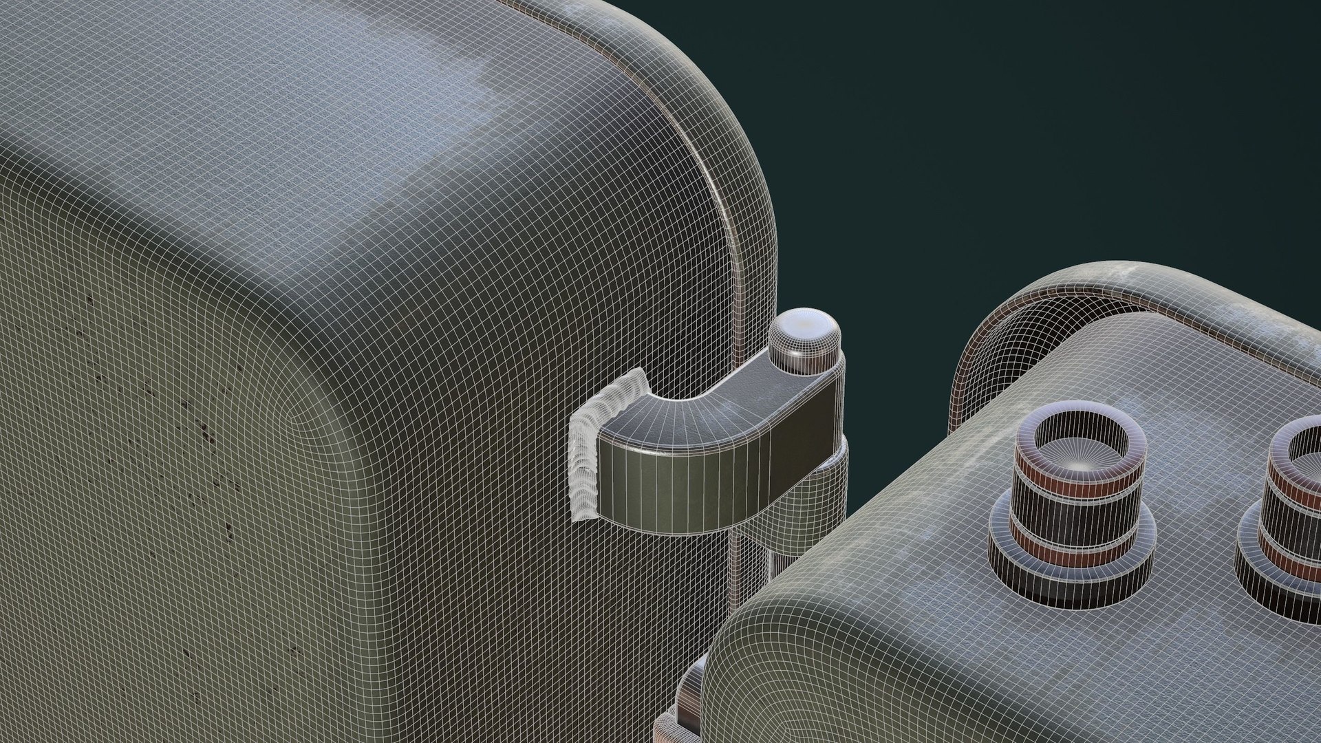 Closed electrical panel 3D model - TurboSquid 1773497