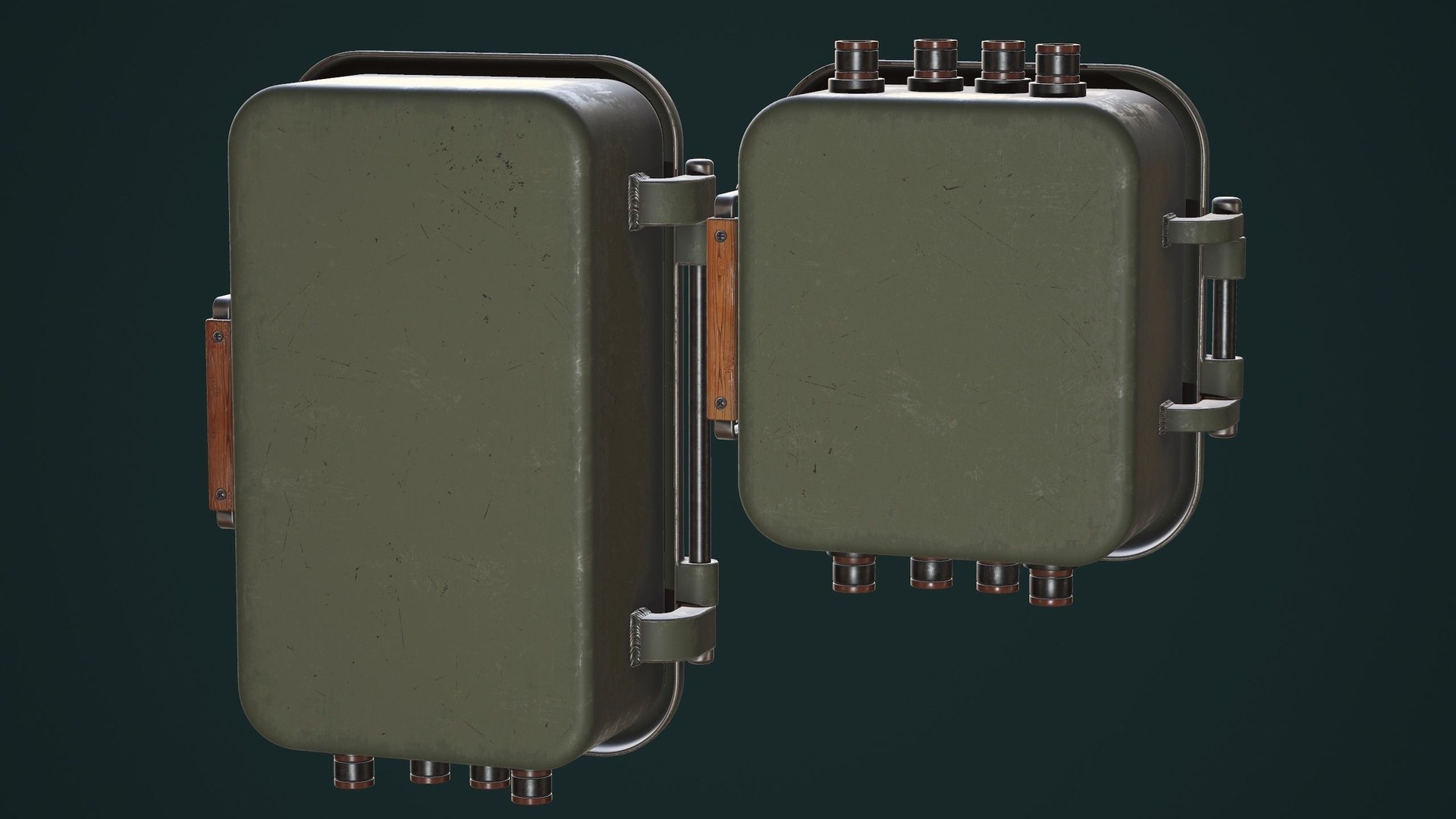 Closed Electrical Panel 3D Model - TurboSquid 1773497